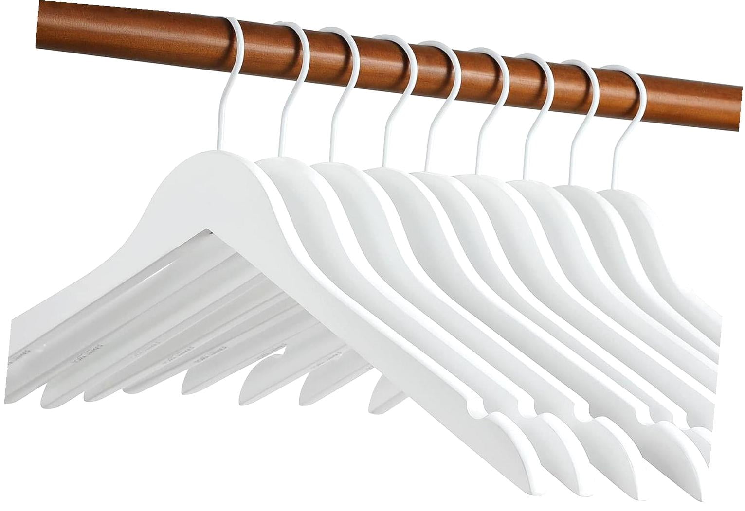 BESTKITTY HANGER Bride Hanger for Wedding Dress, Premium White Wooden ...