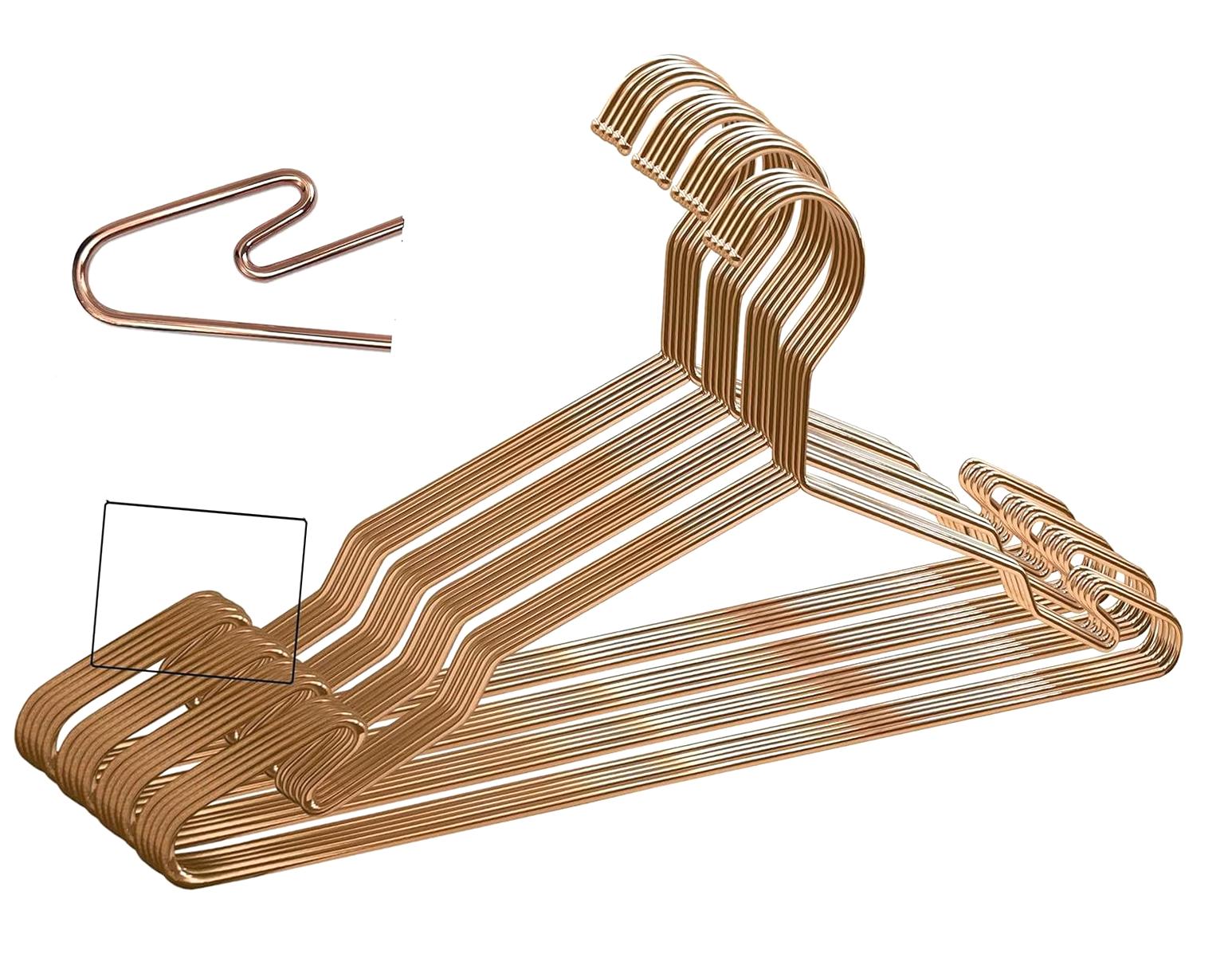 BESTKITTY Hanger Collection Robust Metal Hangers with Unique Hook Style ...