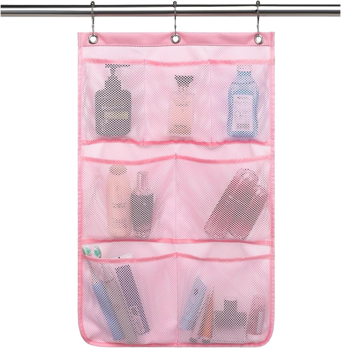 BESTKITTY Hanging Mesh Sr Caddy for Bathroom - Qu Drying Portable Sr ...