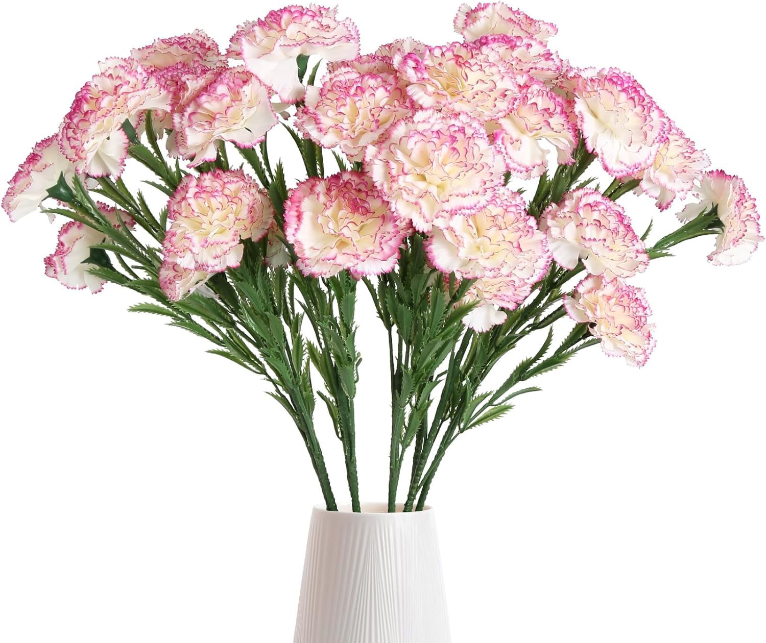 BESTKITTY IU 27.56in Carnations Arti 6pcs 30 Heads Carnations Flowers ...