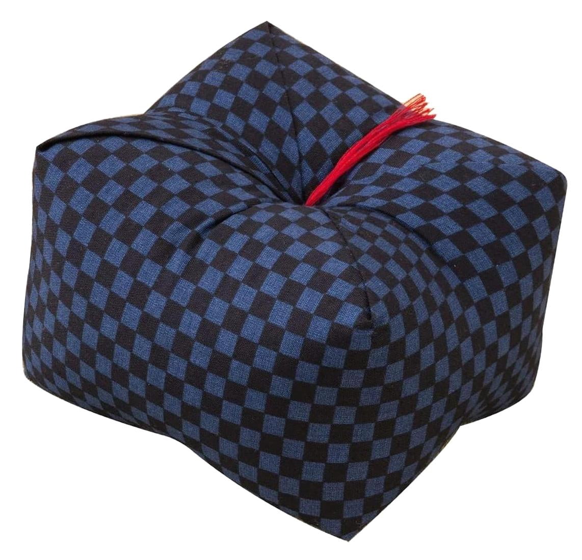 BESTKITTY Japanese Buckwheat Hulls Seiza Cushion Medium 9x9x5in Made in ...