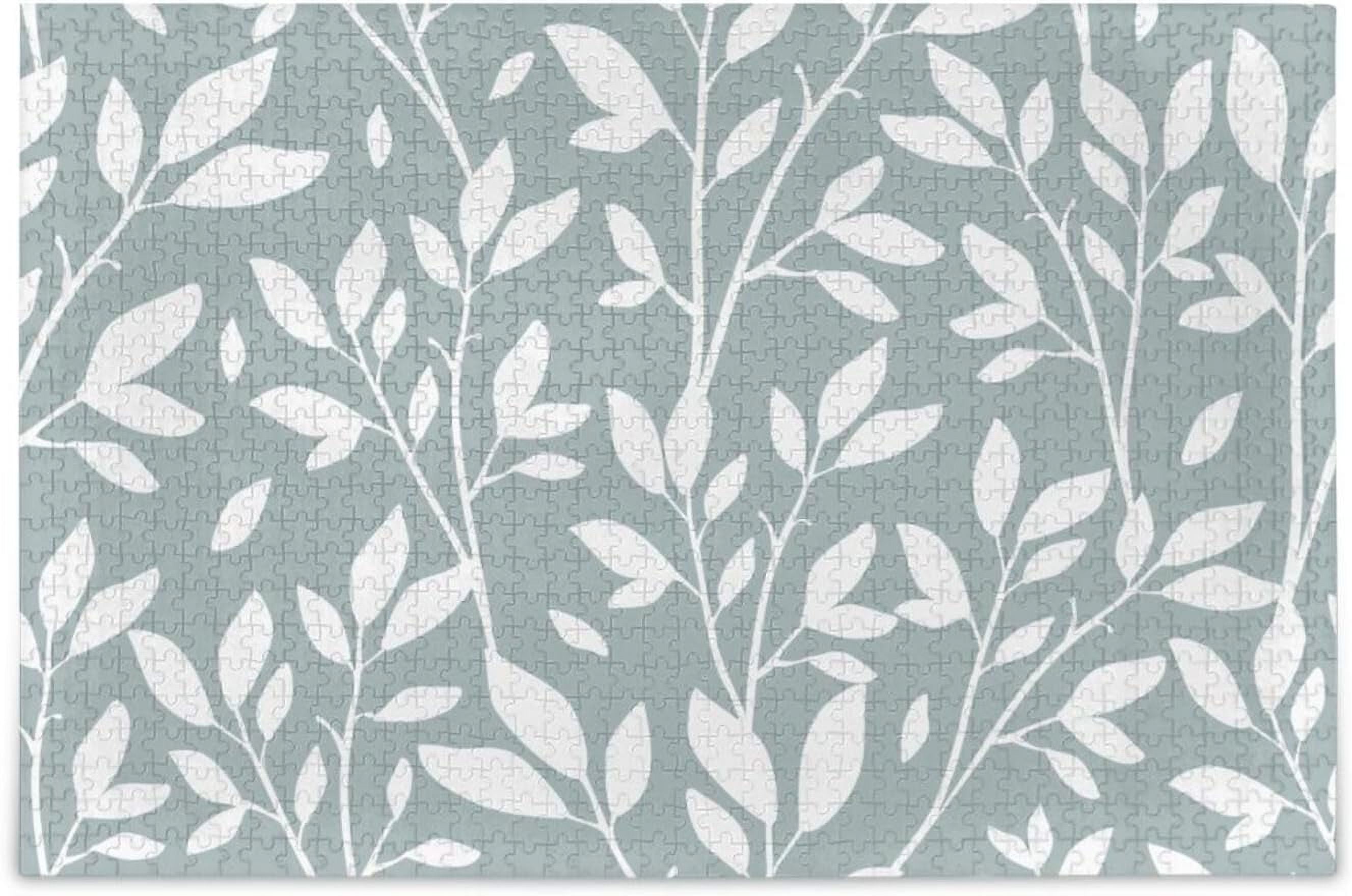 BESTKITTY Leave Branches Jigsaw Puzzle 1000 Pieces, Educational ...