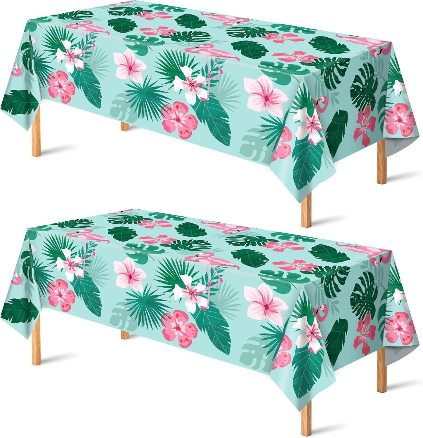 BESTKITTY Luau Party Decorations - Plast Tablecloth for Tral Party ...