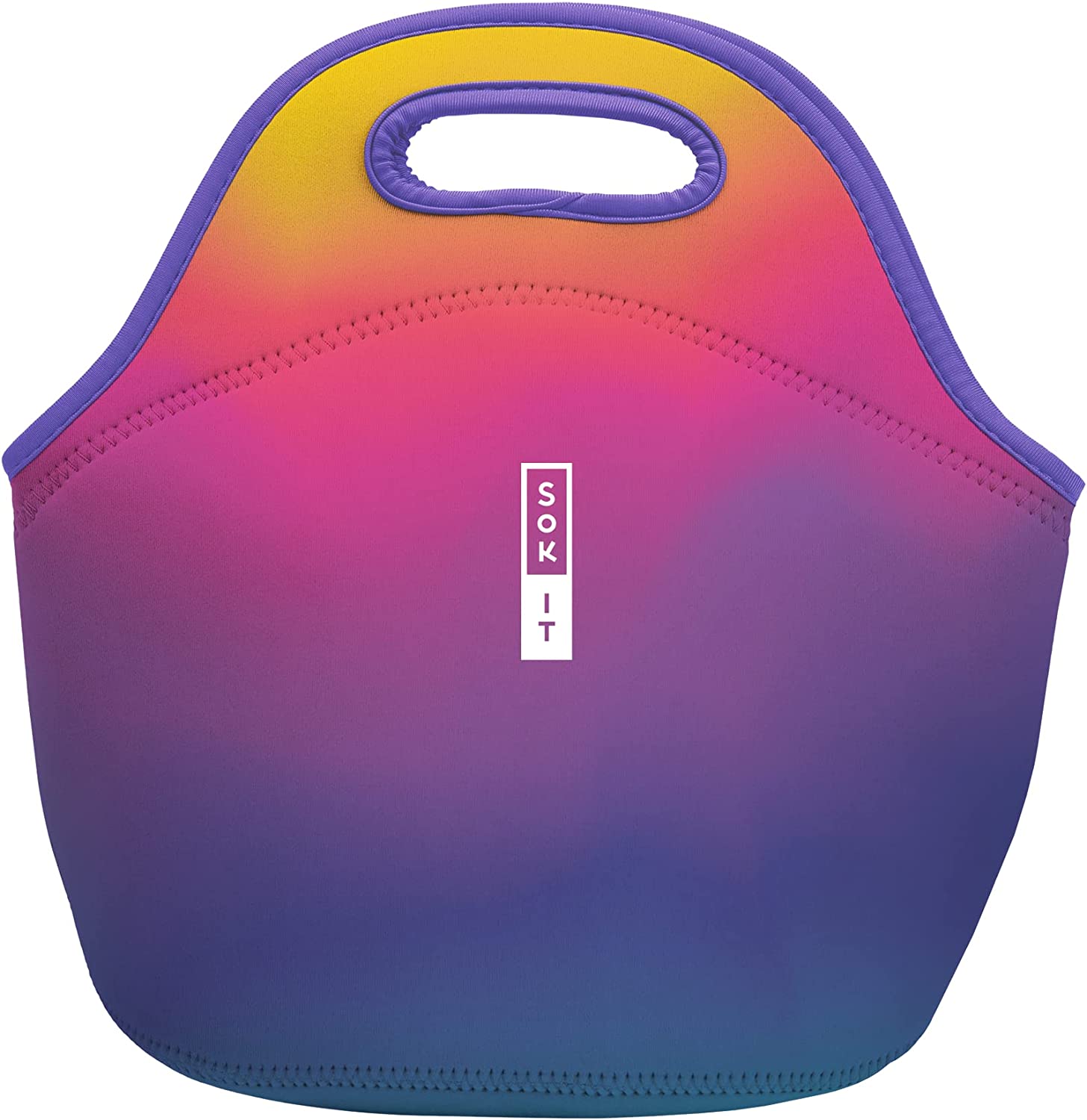 BESTKITTY Lun Tote Zired Bag Insulated Caddy (Twilight, Large 4.5 Quart Lun Tote) - Walmart.com