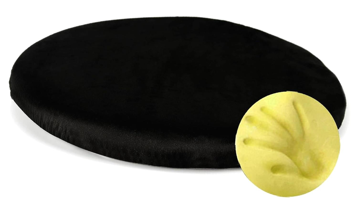 BESTKITTY Memory Foam Seat Cushion, Anti- Soft Round Chair Pad, 16 Inch ...