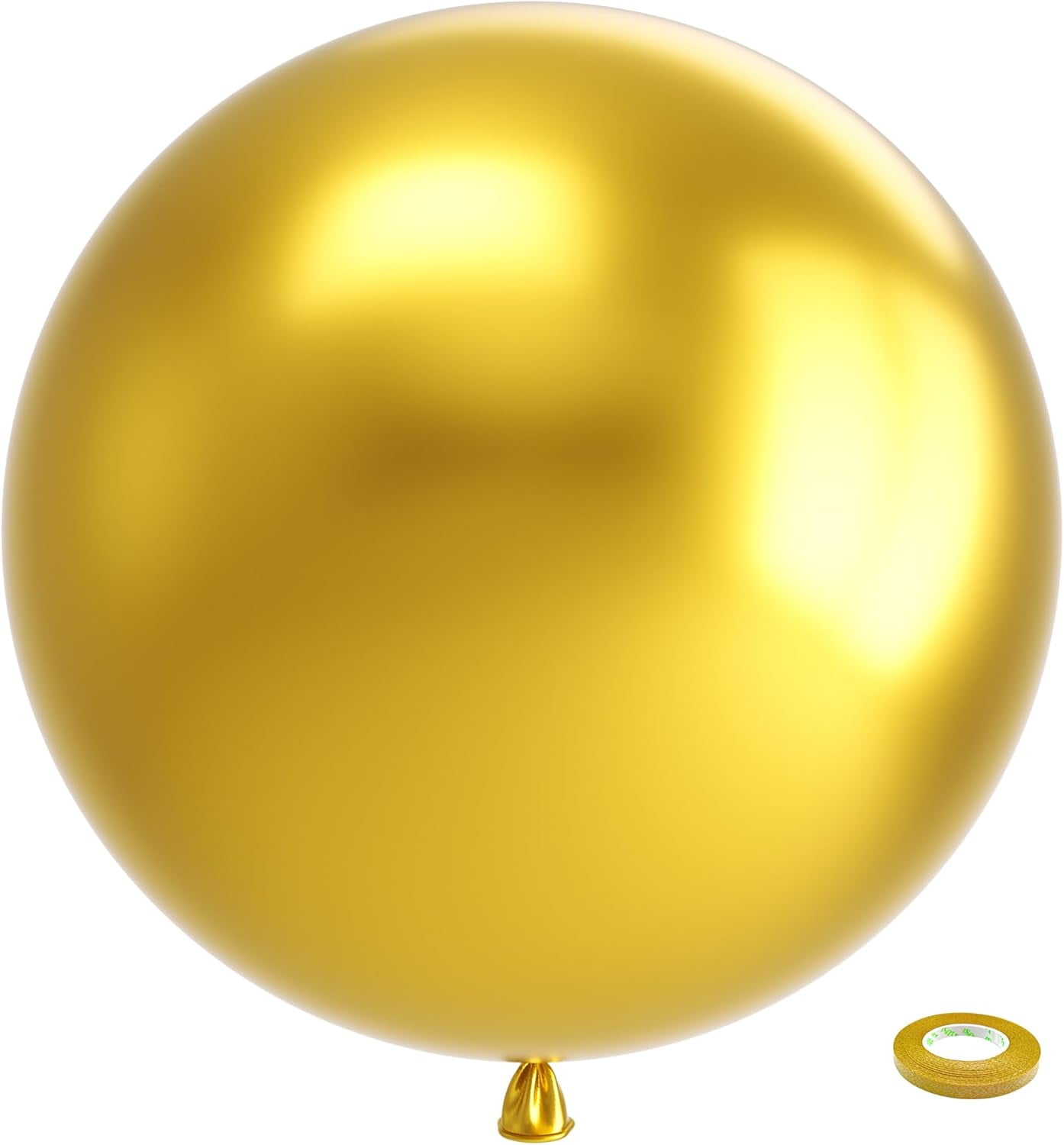 BESTKITTY Met Gold Balloons 36 In - 8 Pa Jumbo ome Gold Balloons Large ...