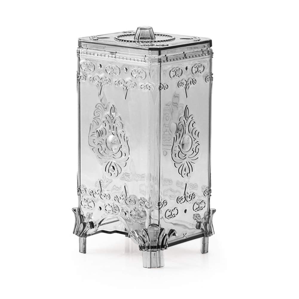 BESTKITTY Modern Translucent Desktop Makeup Organizers Cosmet Storage ...