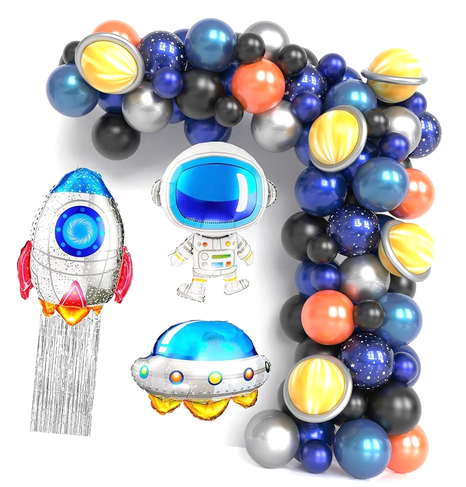 BESTKITTY Outer Space Balloons Garland Kit, 89pcs Party Decorations ...