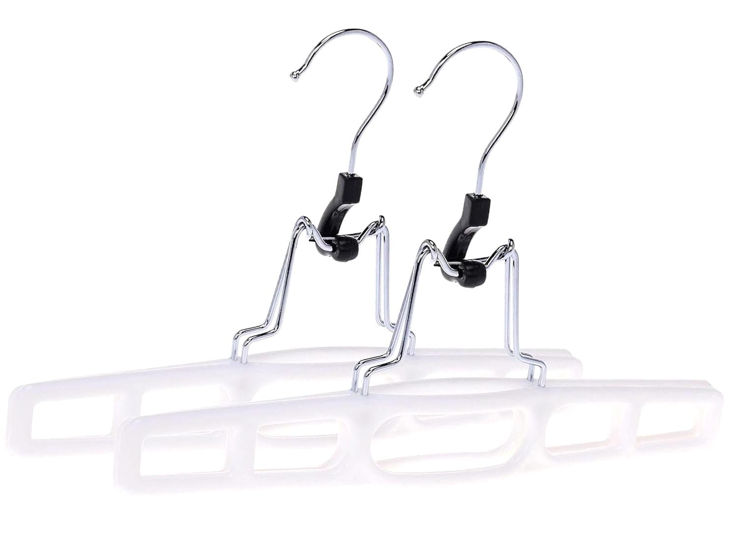 BESTKITTY Premium Skirt Hangers 2-Pack - Thin Space-Saving Skirt Hanger ...