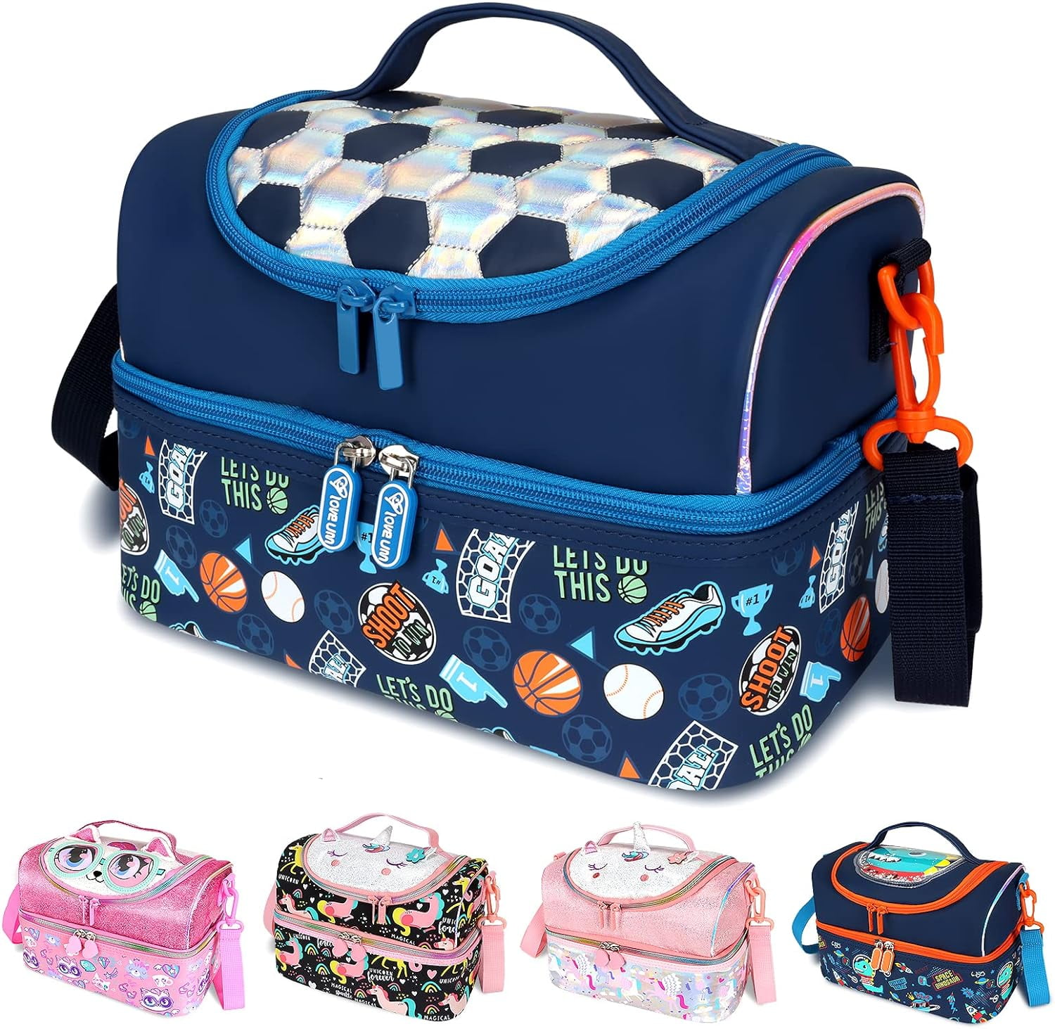 BESTKITTY RPBON Kids Lun Bag,Insulated Lun Box for Girls Boys,Lun Bag ...