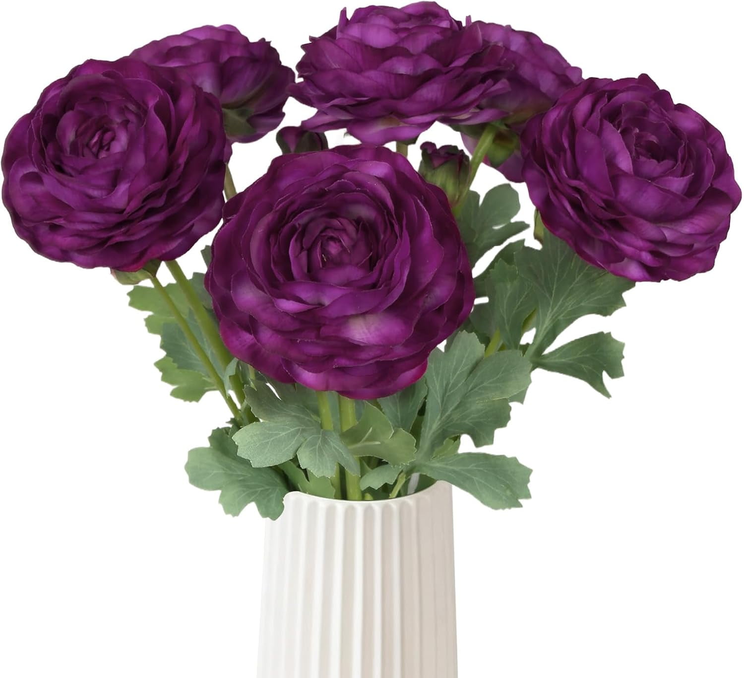 BESTKITTY Ranunculus Arti,6PCS Real Tou Flowers Bulk Ranunculus Faux ...