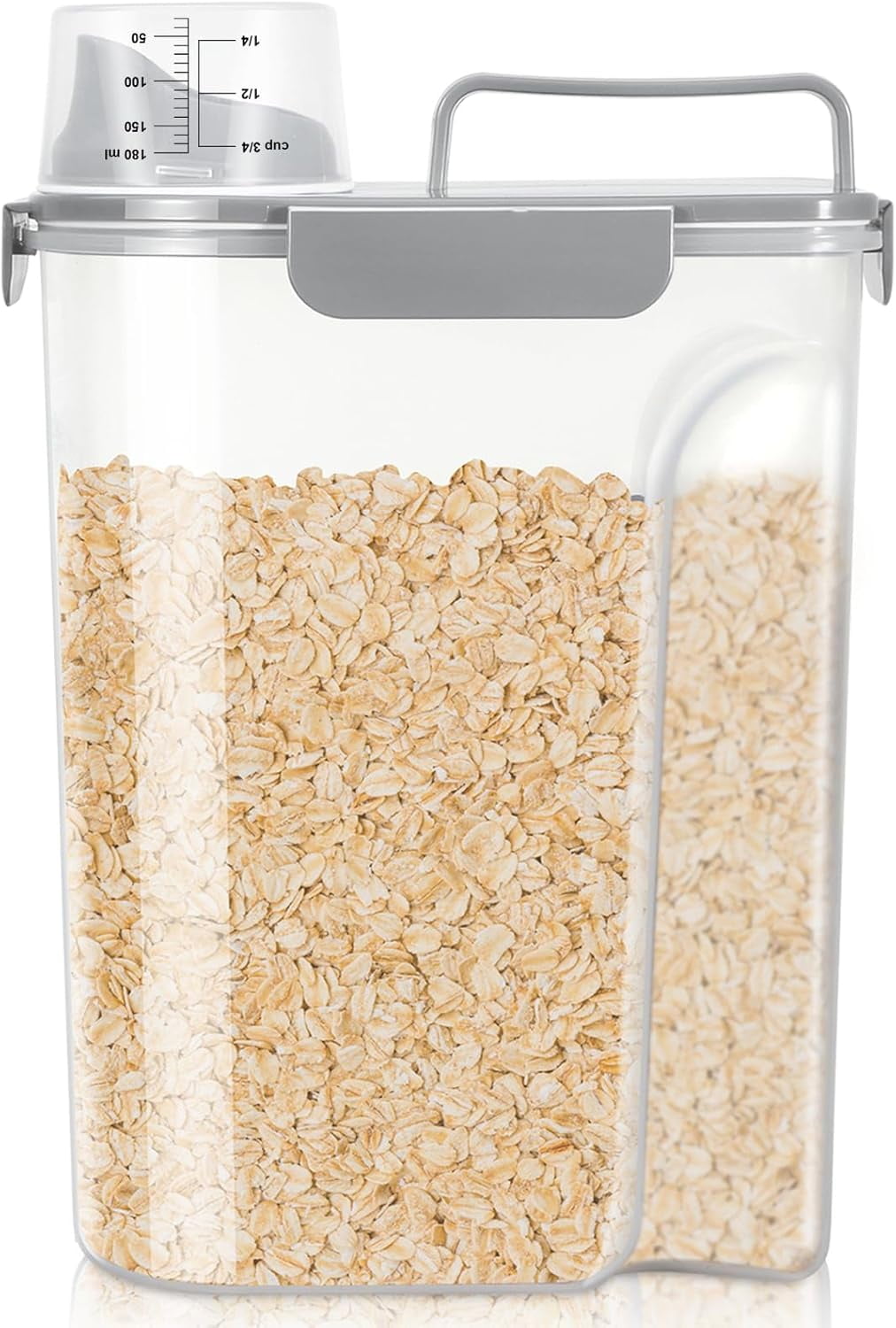 BESTKITTY Re Container 10 Lbs, Cereal Container Oatmeal Storage ...