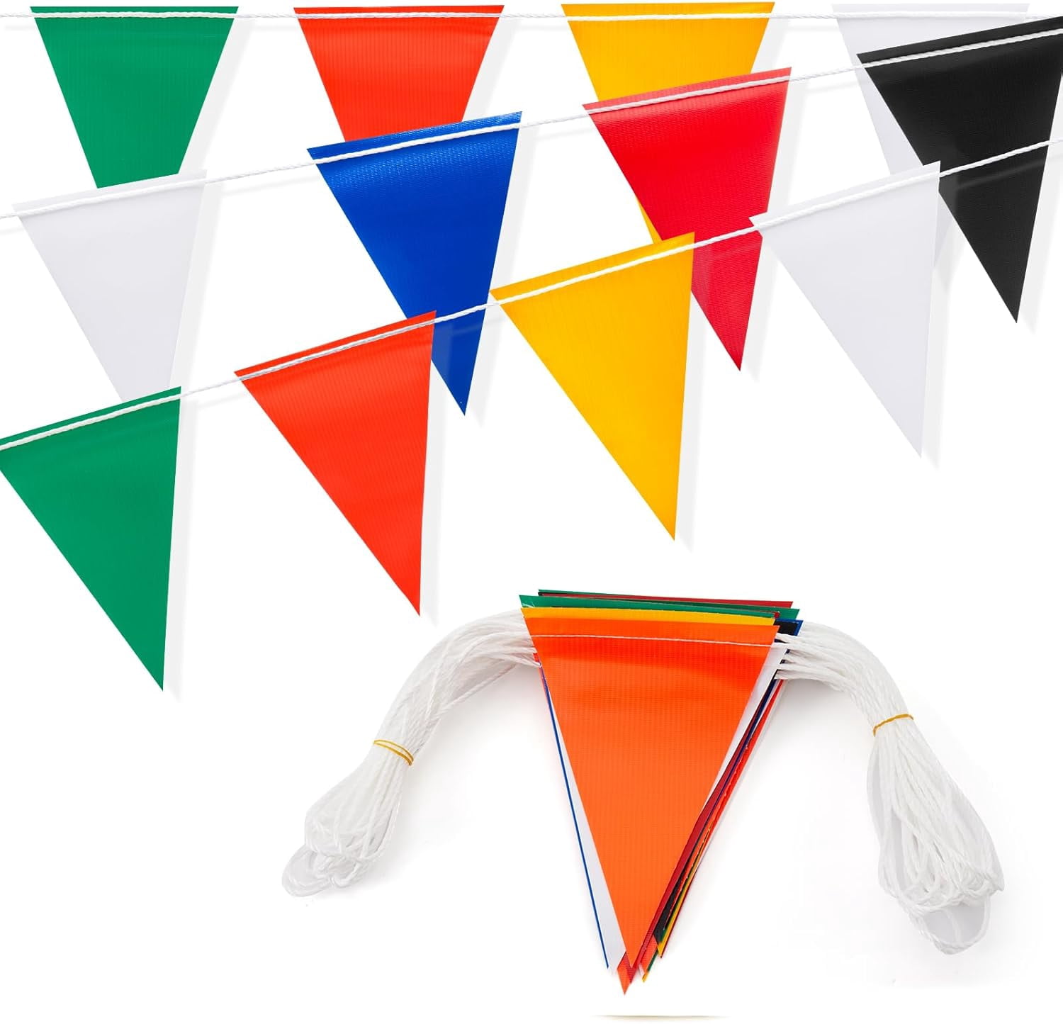 BESTKITTY Safety Warninant Banner Flags \u2013 105FT OSHA High Visty ...