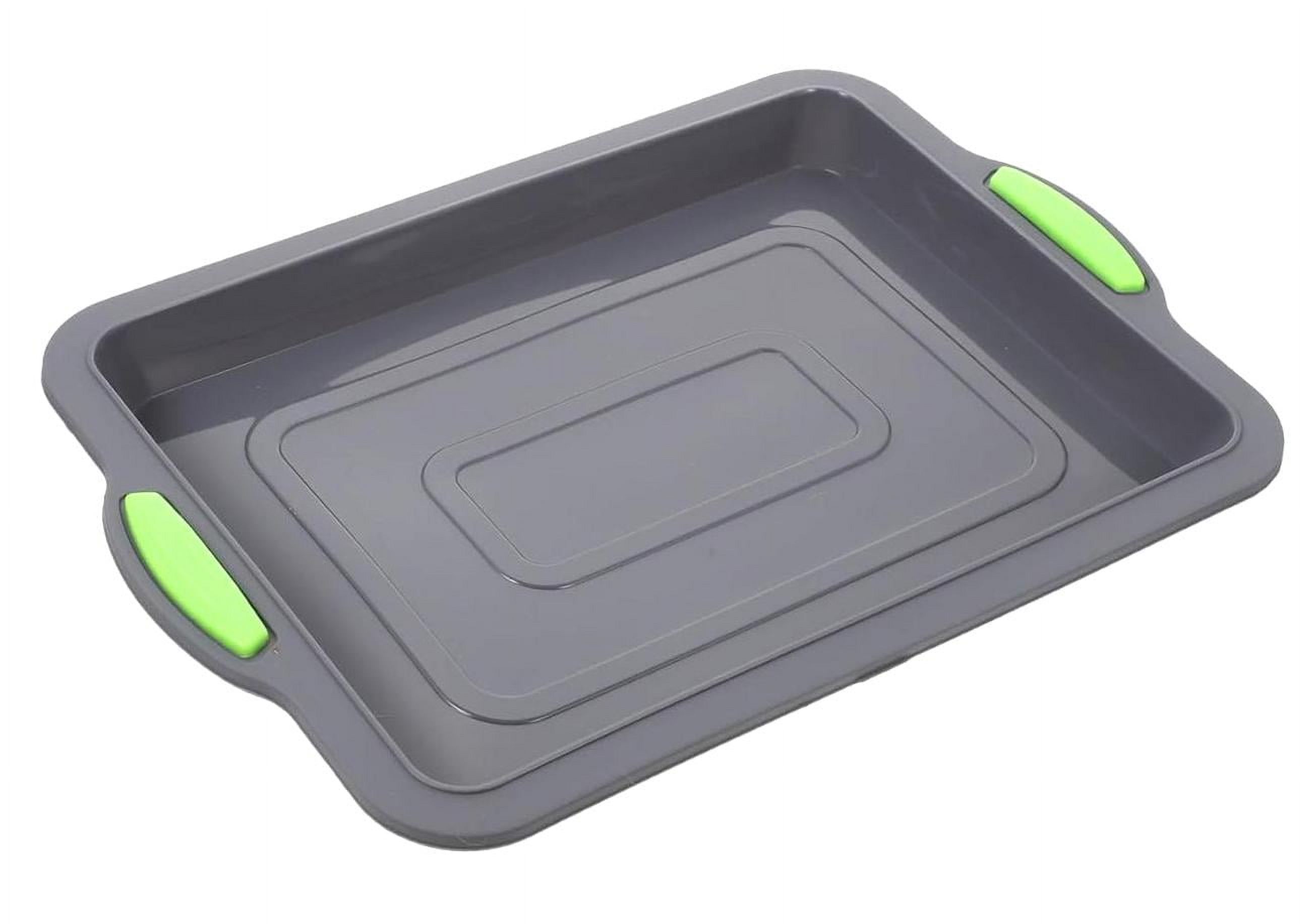 BESTKITTY Silicone Baking Pan Versatile Non-stick Cake Mold for Bread ...