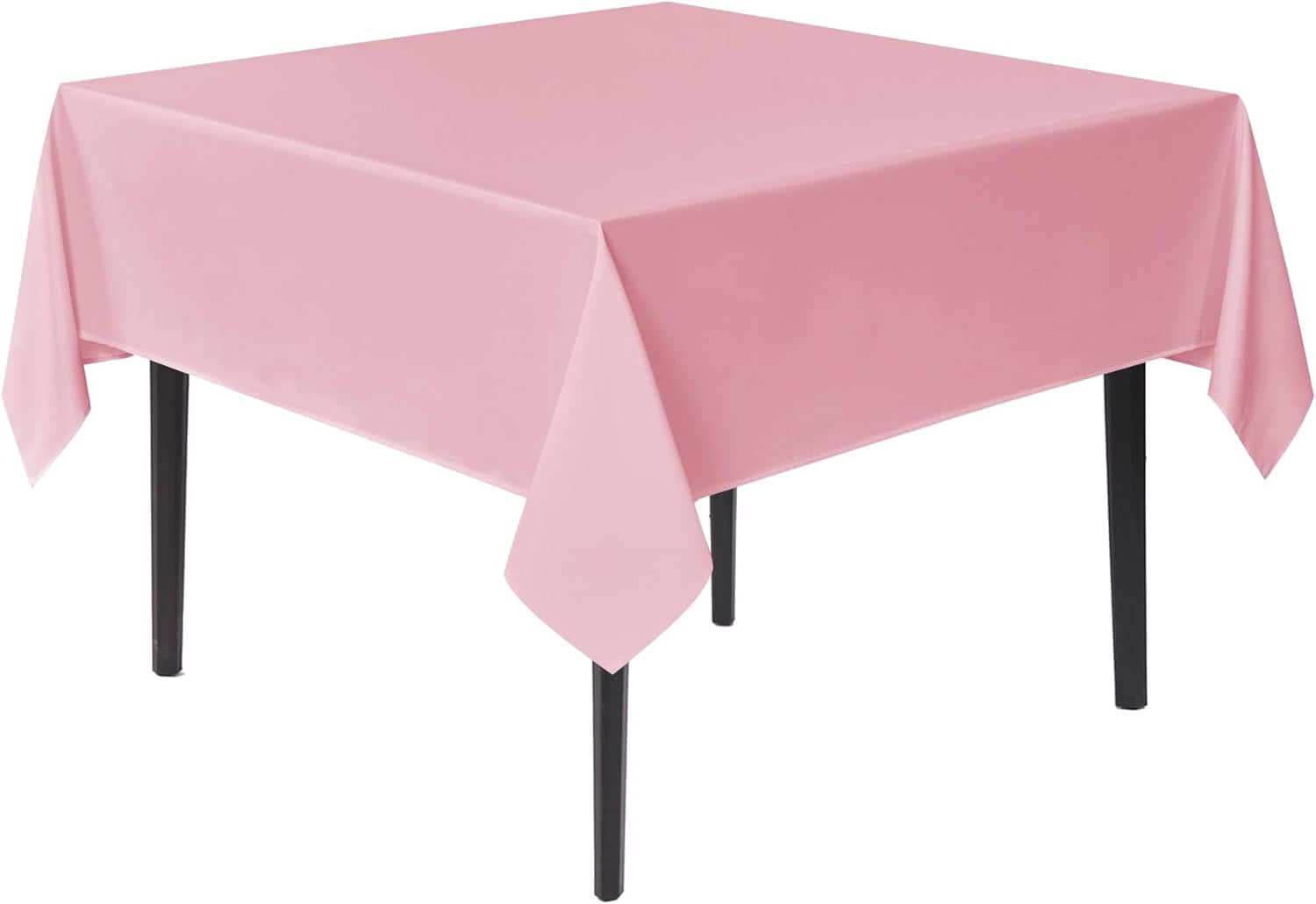 BESTKITTY Small Square Tablecloths 36x36 In - Pink Table Cloth for ...