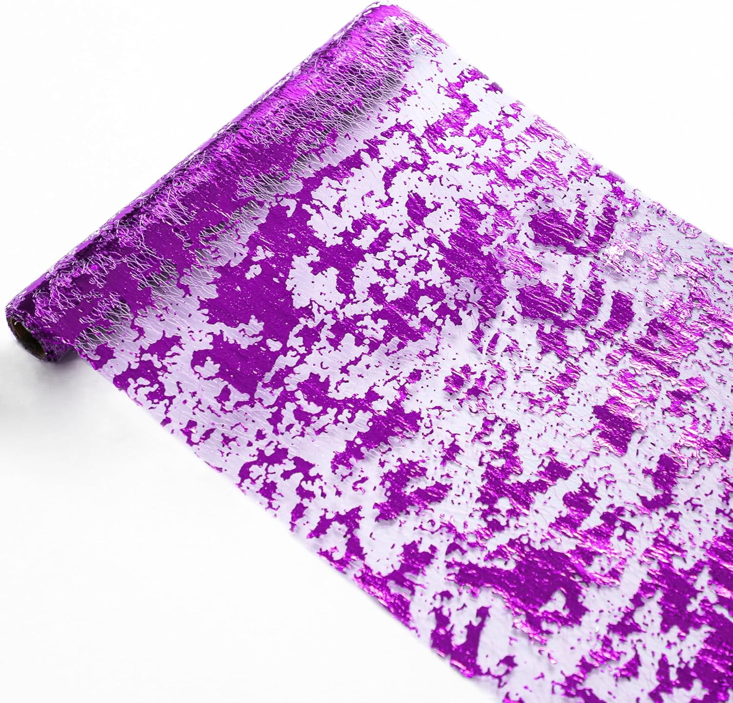 BESTKITTY Snowdom 2 Pieces Table Runner, Sequin Glitter Foil Met Thin ...