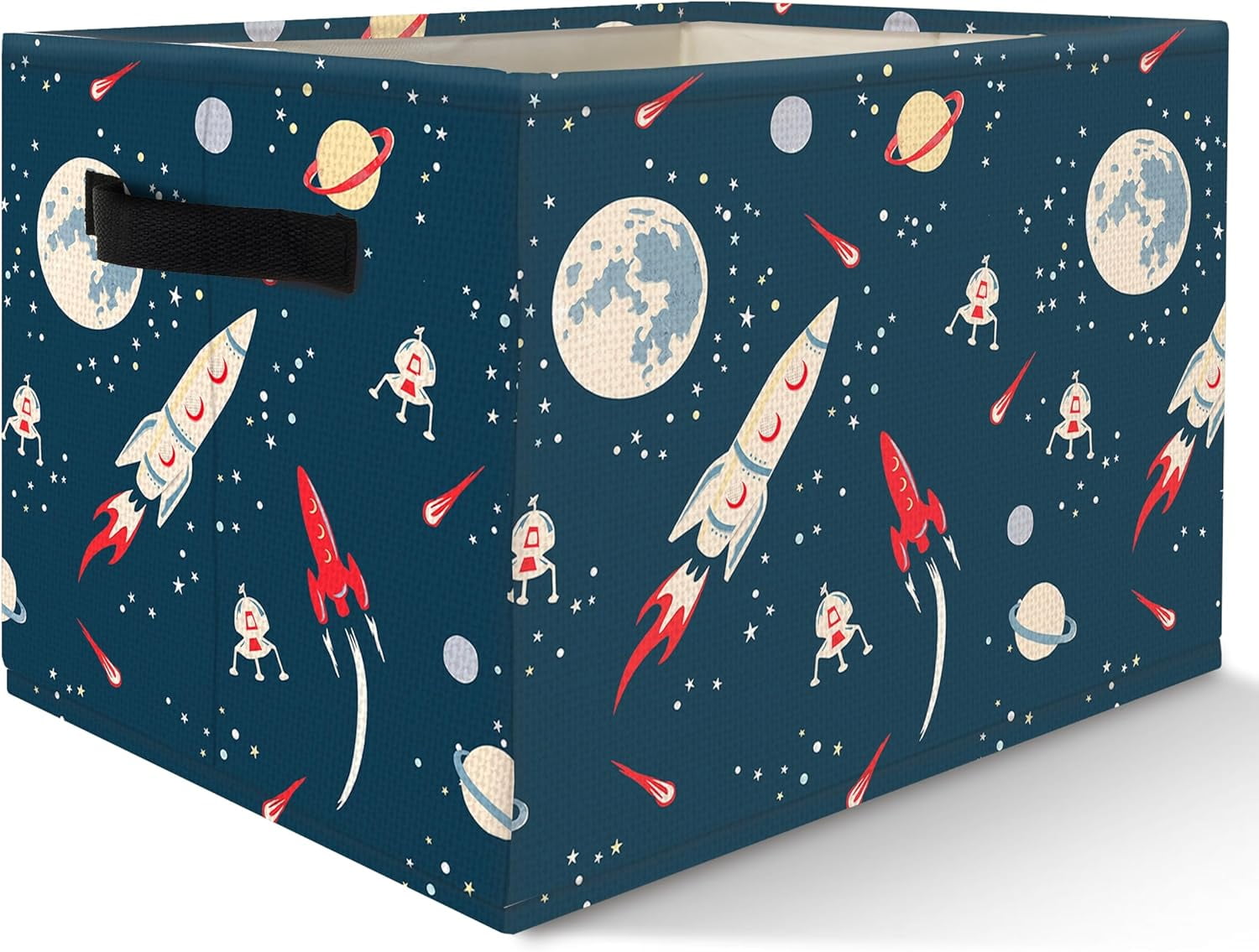 BESTKITTY Space Airship Roet Storage Bins Box, Toybox for Boys, Outer ...
