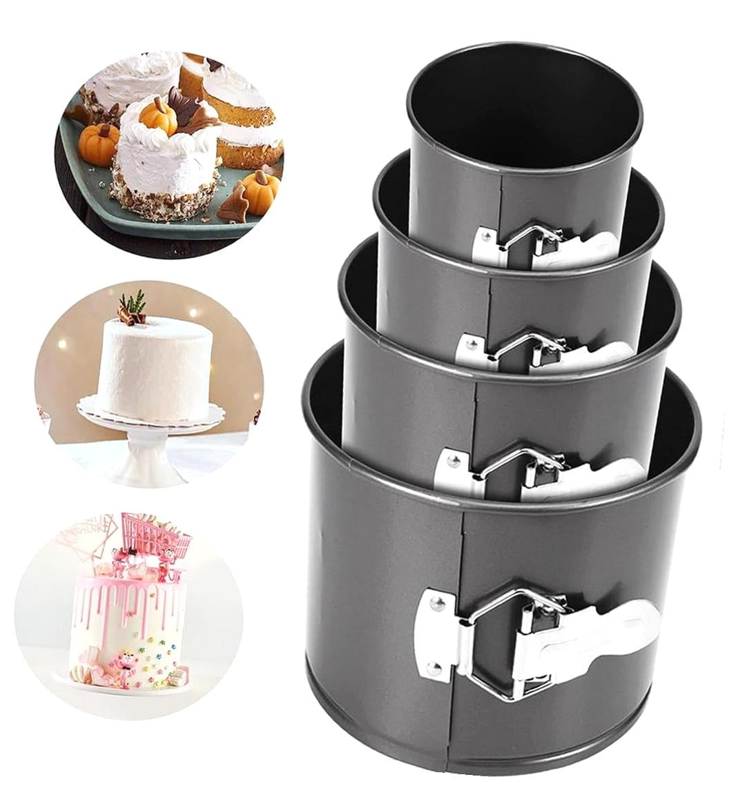 BESTKITTY Springform Pan Set, Nonstick Cheesecake Pans with Removable ...