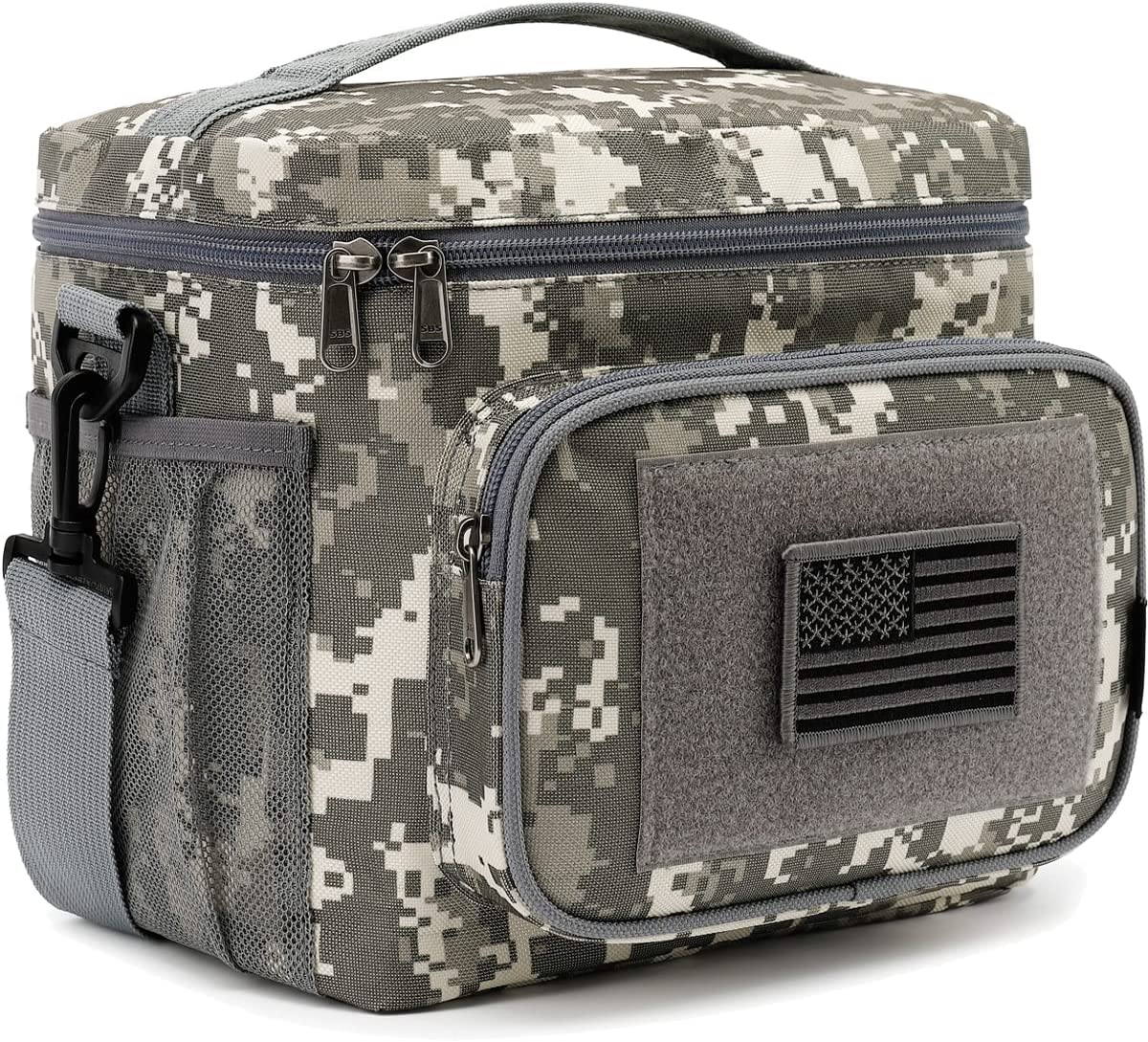 BESTKITTY Tactal Lun Bag Large Insulated Lun Box Cooler Tote for Men ...