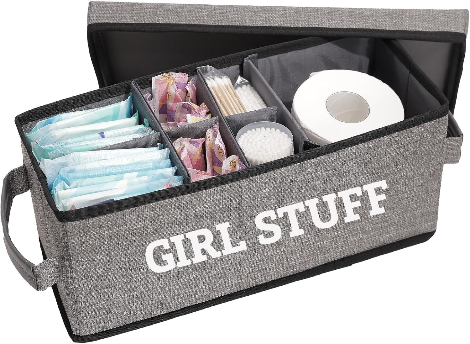 BESTKITTY Tampon Holder for Batoom, Batoom Storage Containers with Lid ...
