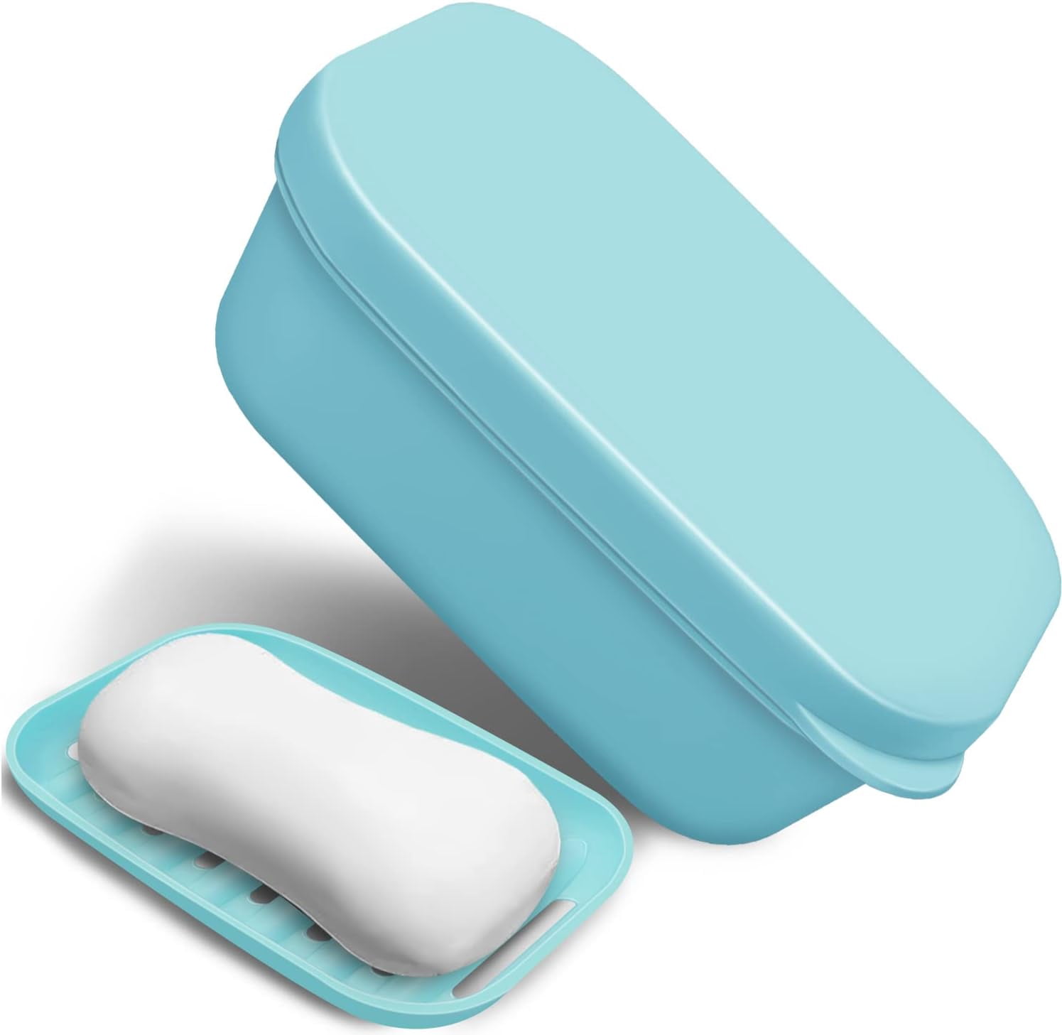 BESTKITTY Traveling So Holder with Lid, Standard Size Bar So Container ...