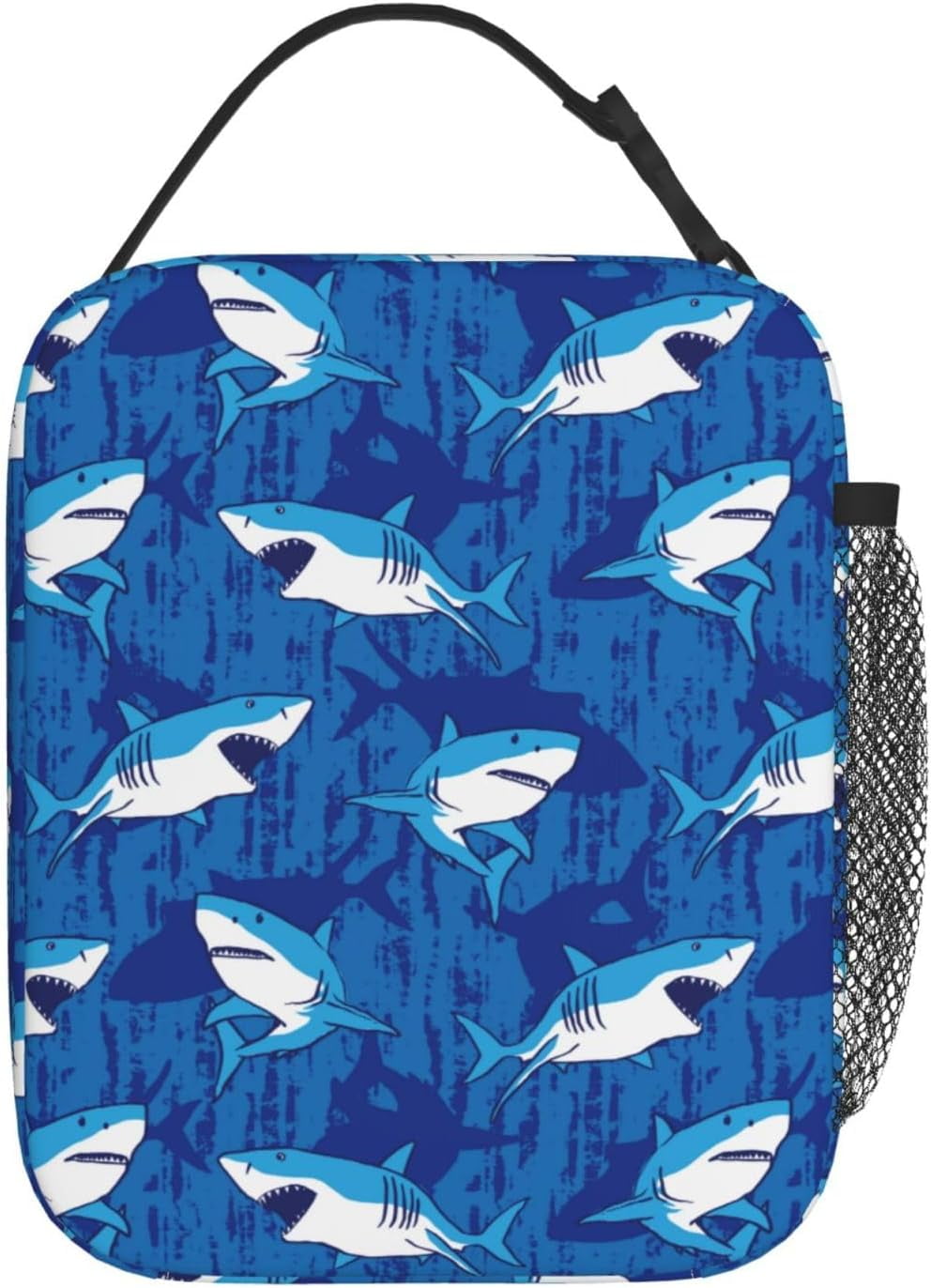 BESTKITTY Whale Ocean Nautl Blue Insulated Lun Box For Women And Man ...