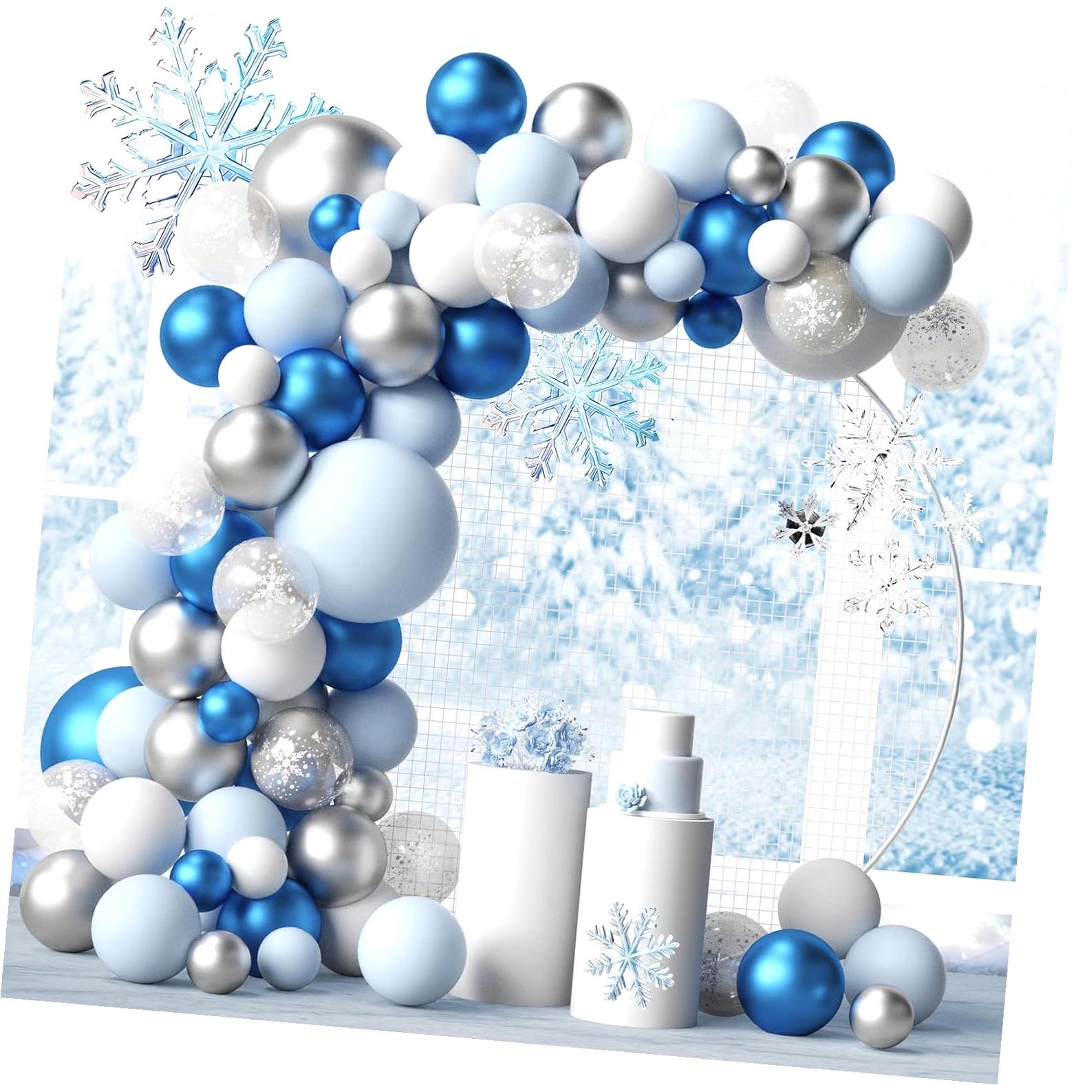 BESTKITTY White Balloons - 84 Pcs Arch Kit (5 inch, 12 inch, 18 inch ...