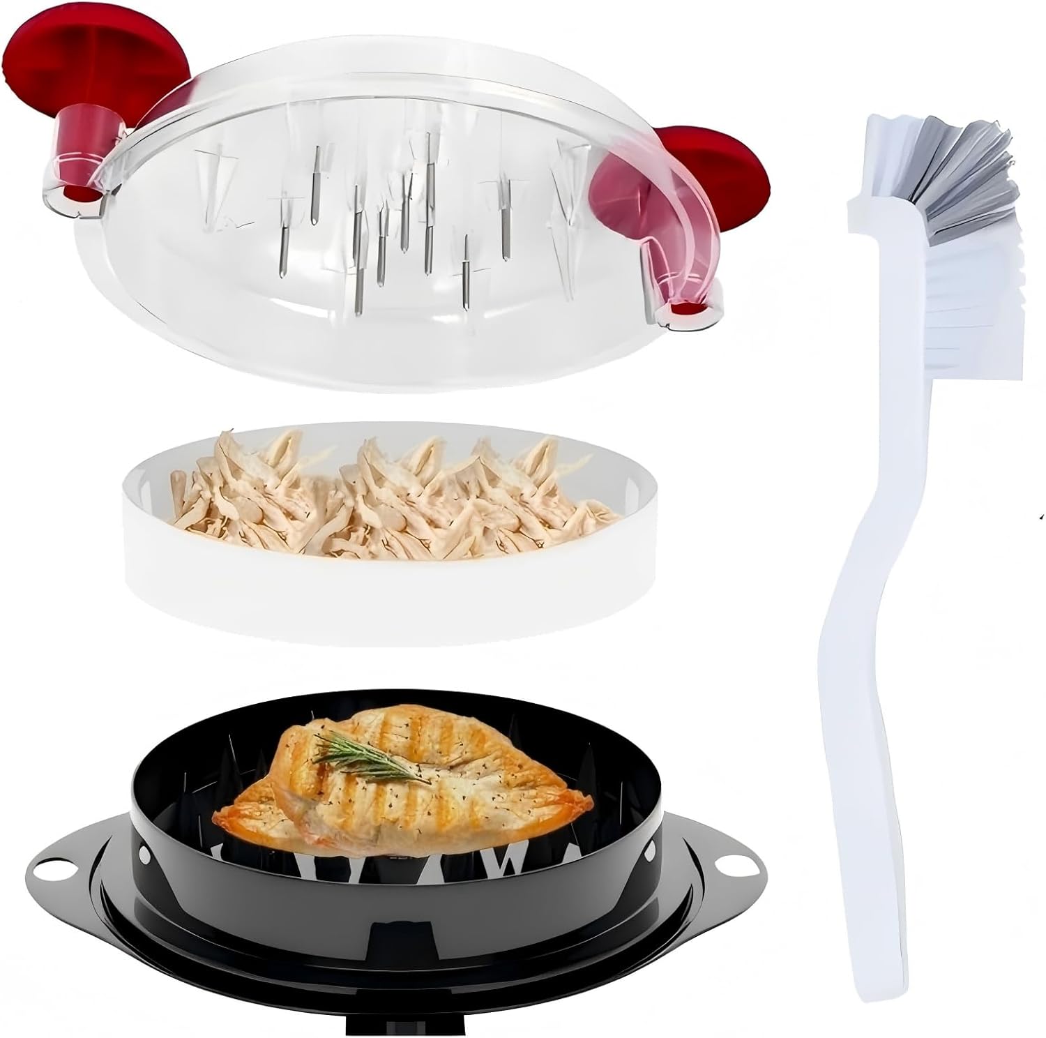 BESTKITTY en Sedder Meat Sedder Tool Large for en Breasts Beef Pulled ...