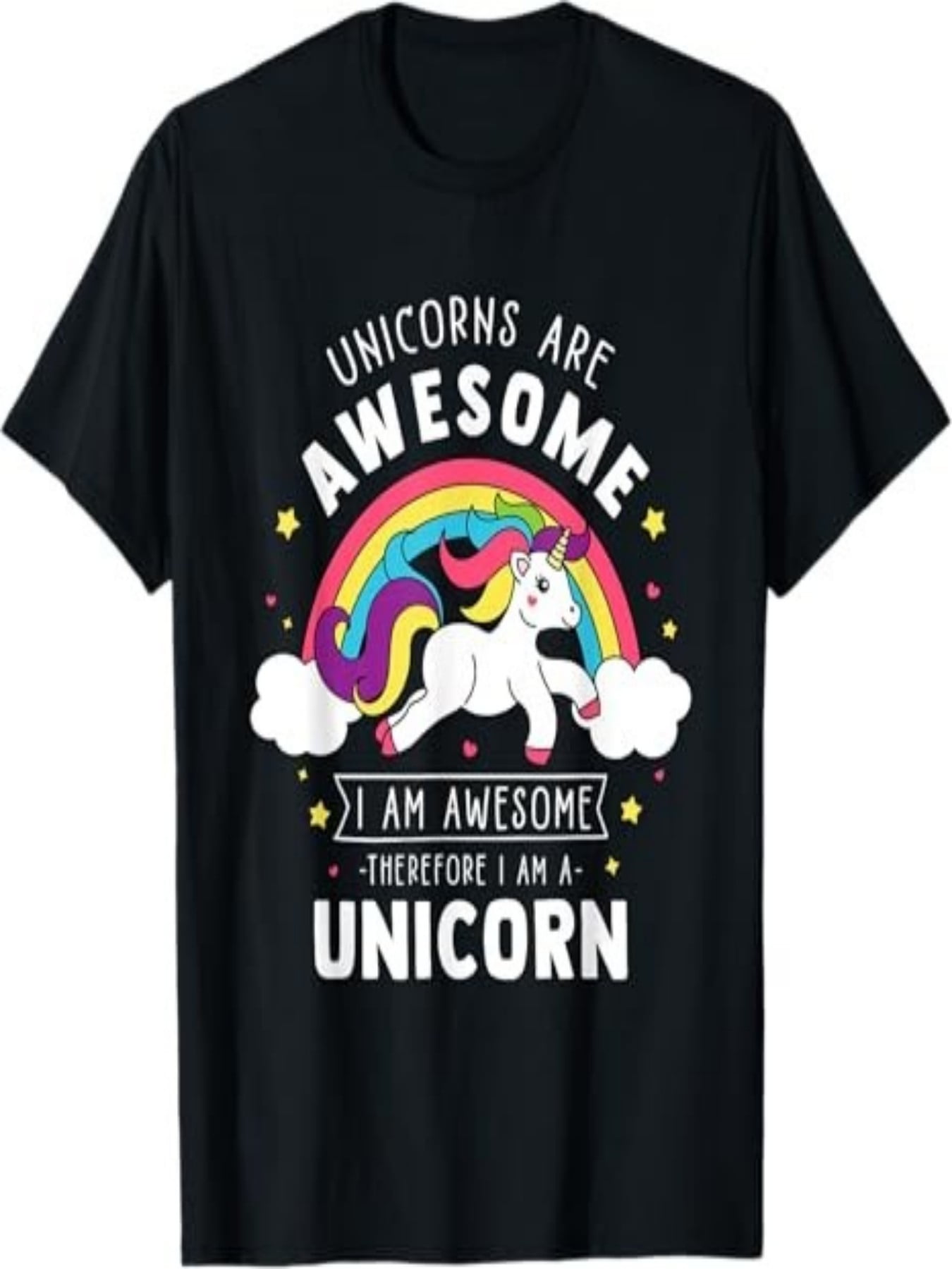 BESTLUCKY Unicorns Are Awesome I'm A Unicorn - Funny Rainbow Gift T-Shirt - Walmart.com