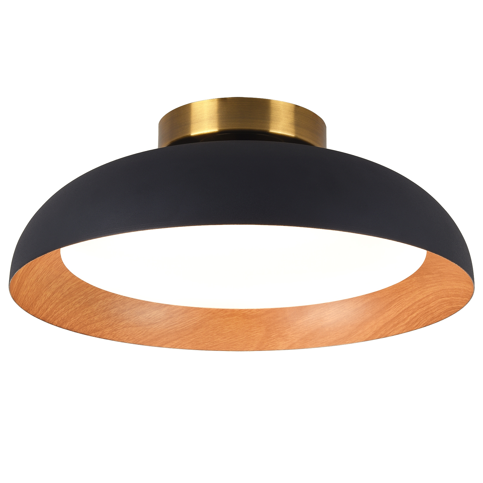 Flush Mount Light Fixture, Farmhouse Wood Flush Mount Ceiling Light, 2 ...