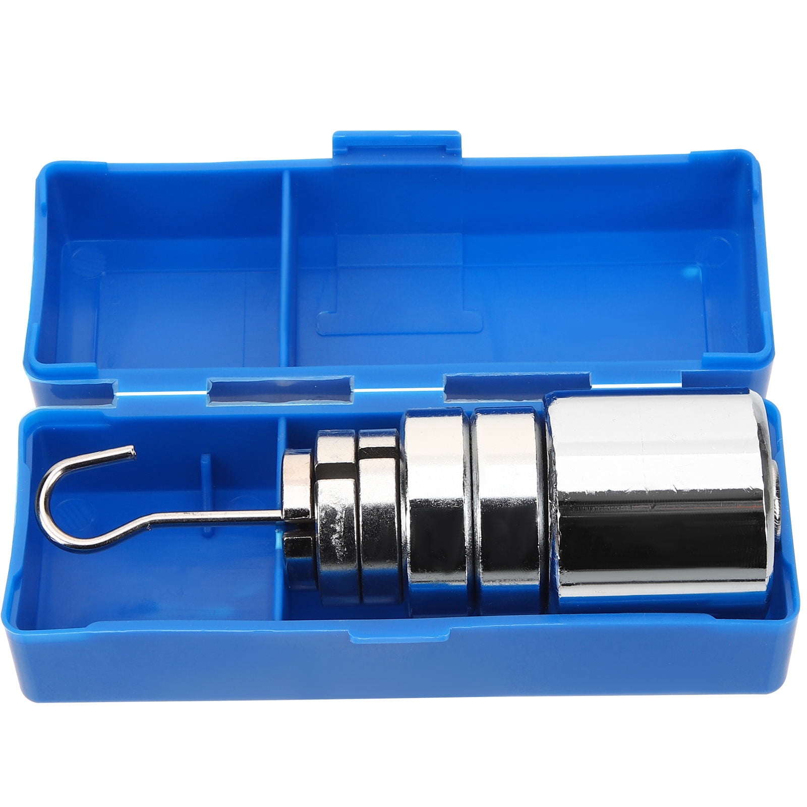 BESTONZON Silver Steel Slotted Weights Set for Classroom Demonstrations ...