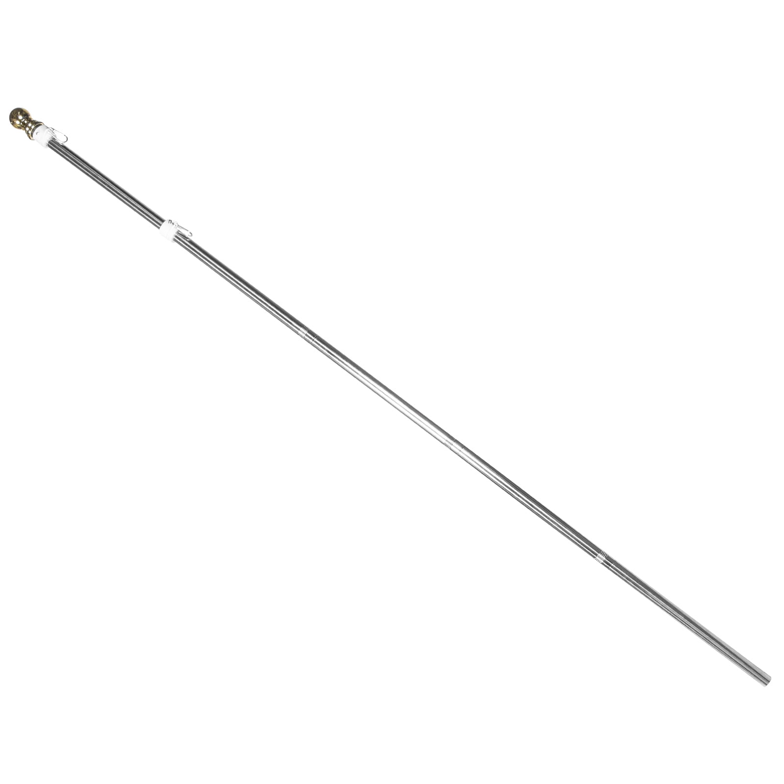 BESTONZON 1 Set of Garden Flag Rod Durable Design Stainless Steel for ...