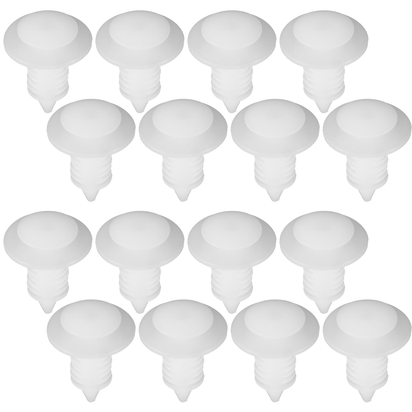 BESTONZON Car Door Panel Clips for Easy Installation White Plastic ...