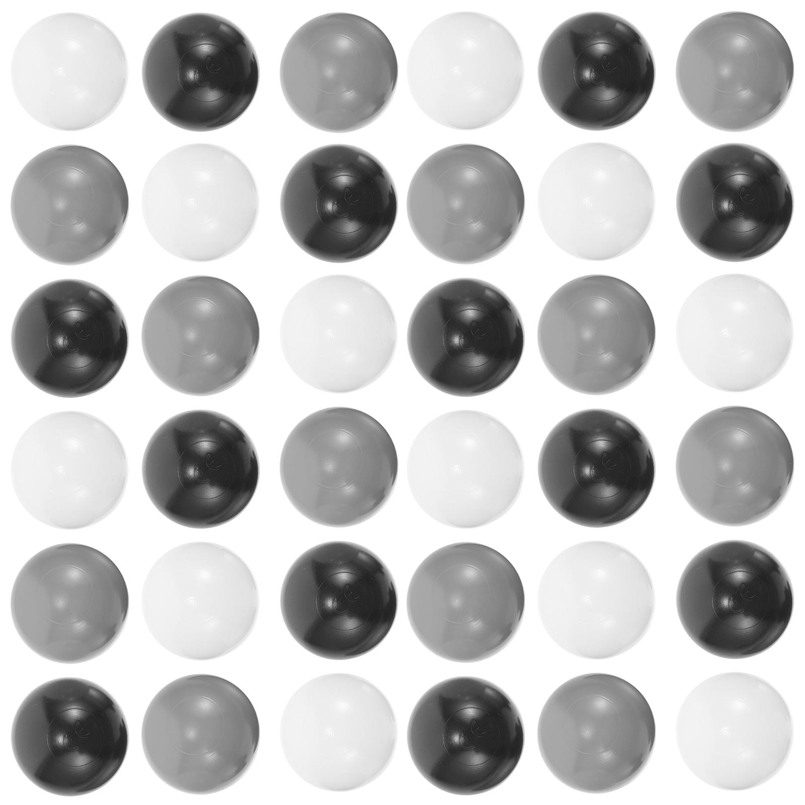 BESTONZON 100Pcs Children's Ocean Balls Assorted Color Plastic Hand Eye ...