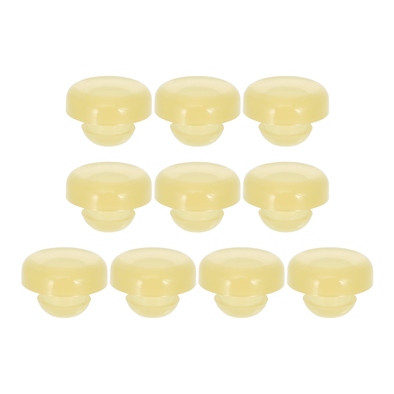 BESTONZON Brake Pedal Stoppers 10pcs Rubber Transparent Car Owners ...