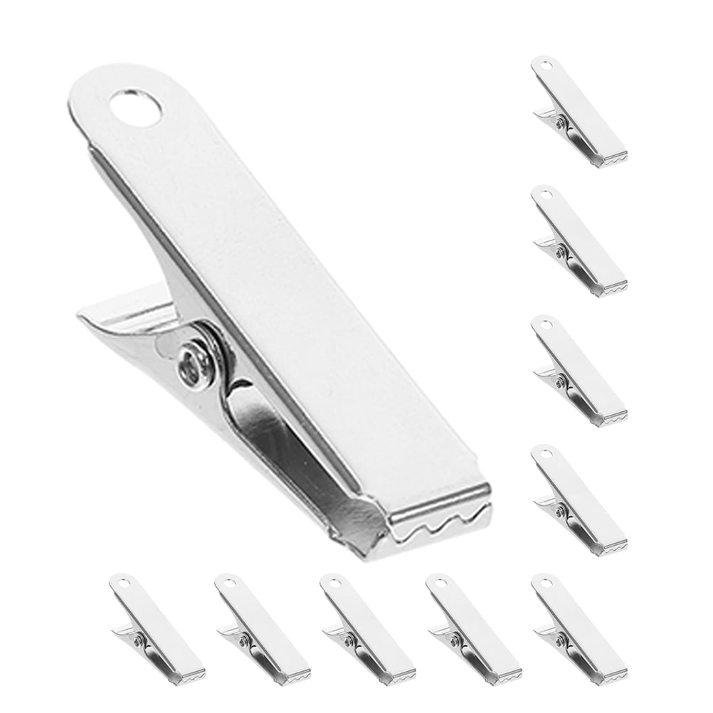 BESTONZON 10pcs Metal Alligator Clips Mini Clamps Secure Wire Fixation ...