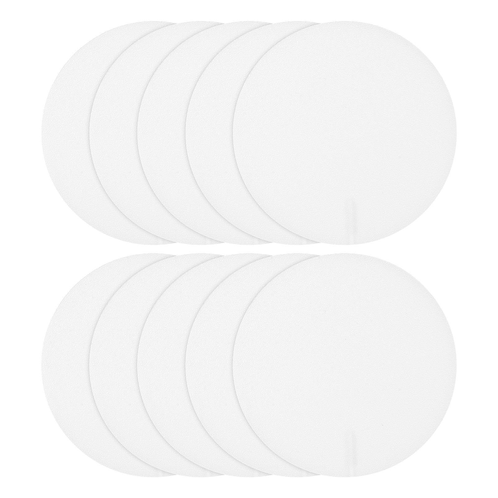 BESTONZON 10Pcs White Ceiling Lamp Shade Diffuser Replacement for ...