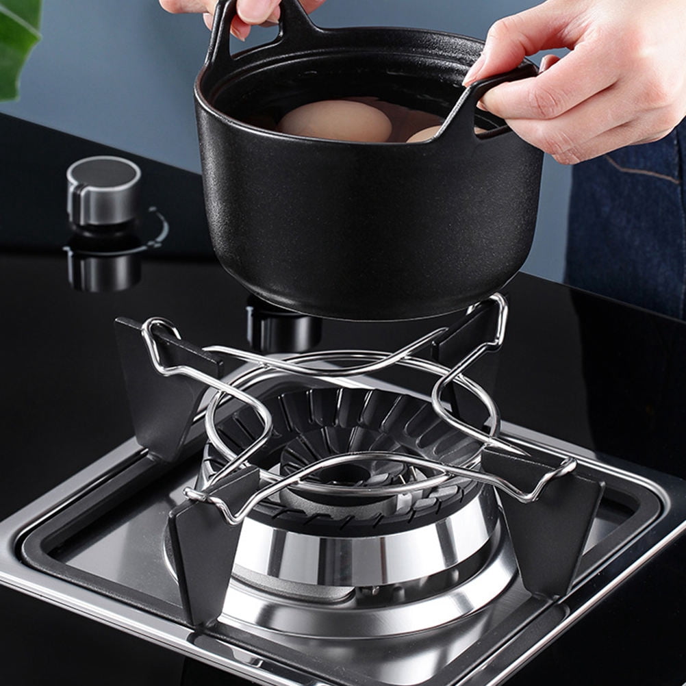 BESTONZON 1Pack Stove Support Stand Gas Stove Rack Stainless Steel ...