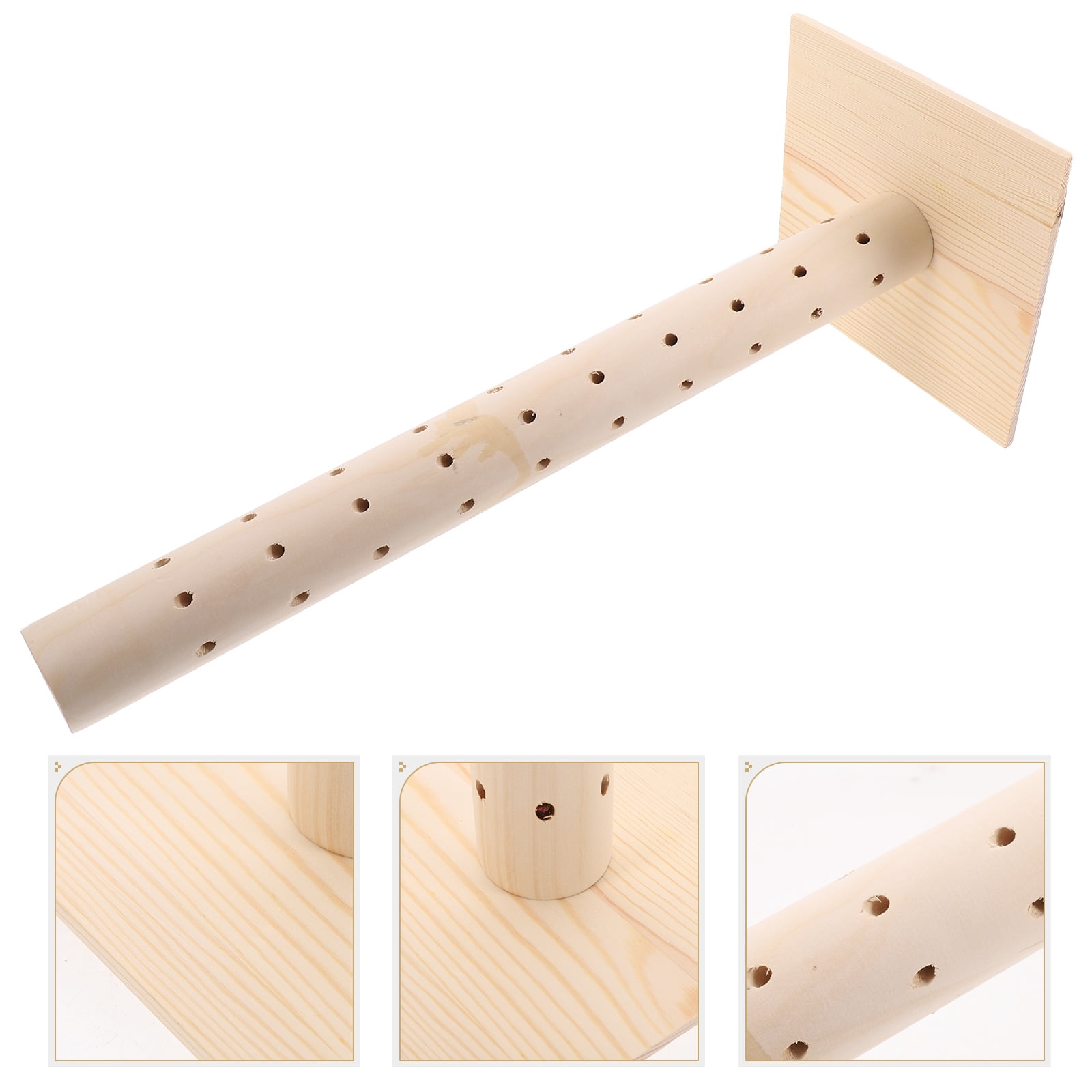 BESTONZON 1Set Wooden Lollipop Holder 360° Rotation For Candy Display ...