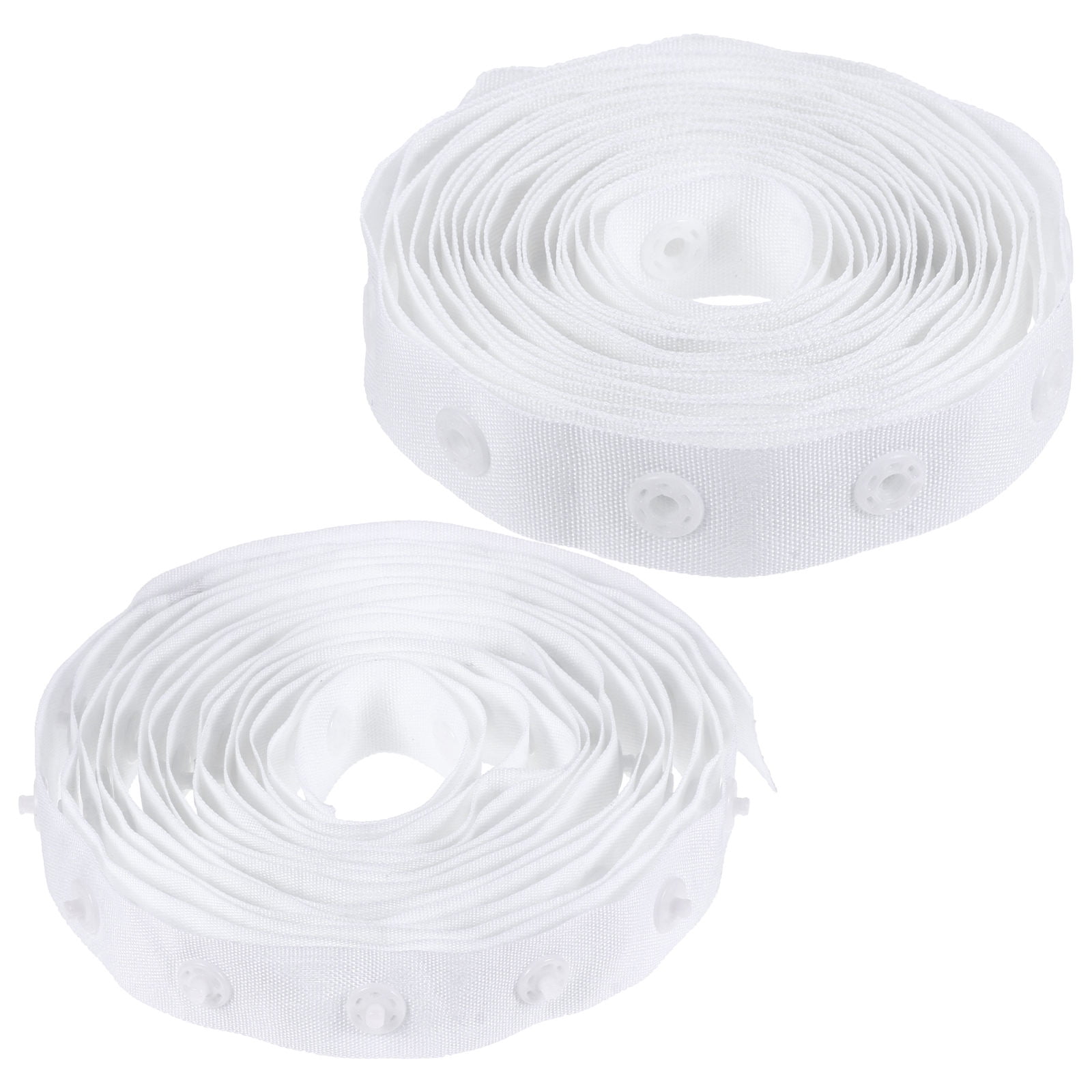 BESTONZON 1Pc White Snap Fastener Belt for Clothes Durable Sewing ...