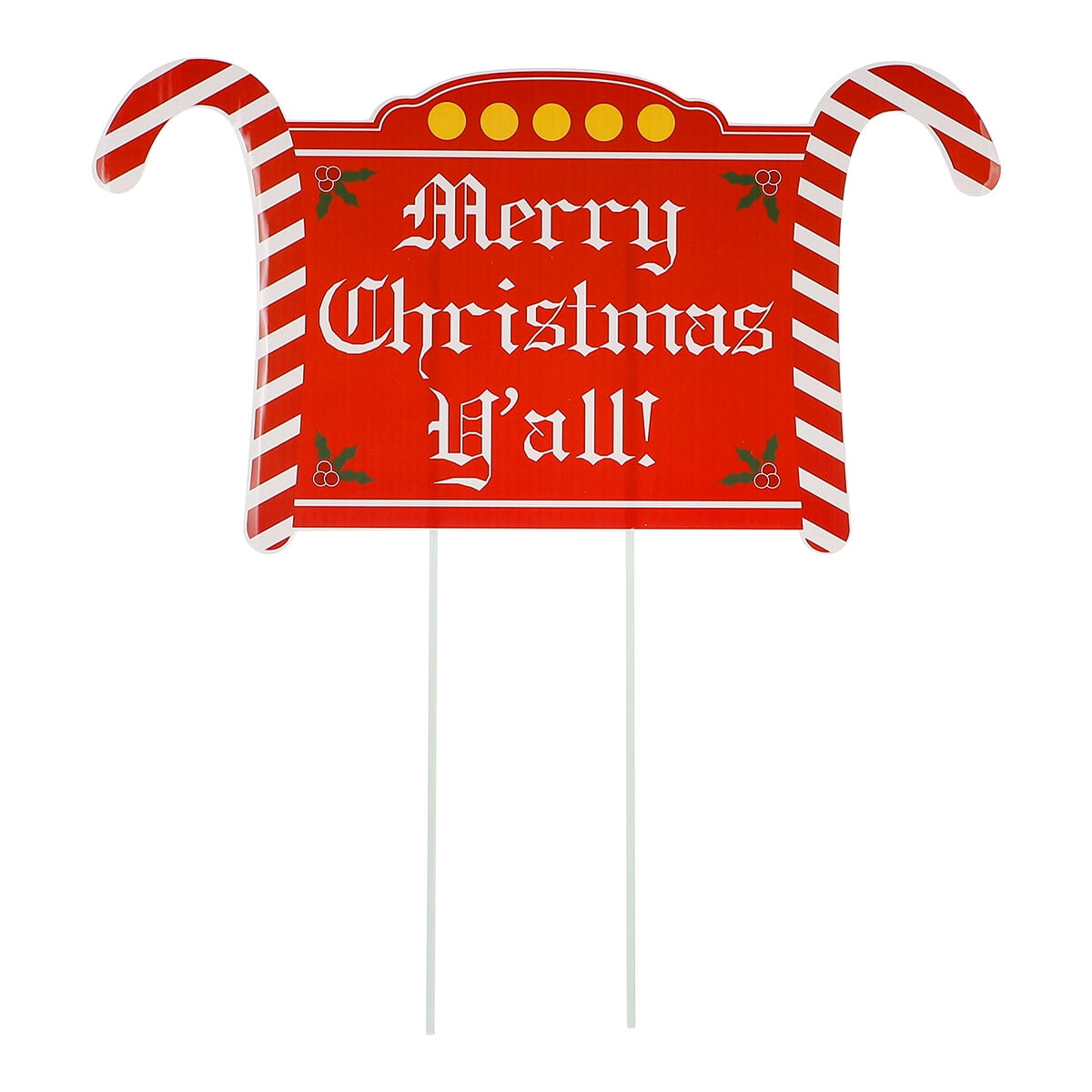 BESTONZON 1pc Square Christmas Prop Lawn Signboard Hollowed-out Sign ... BESTONZON 1pc Square Christmas Prop Lawn Signboard Hollowed-out Sign ...