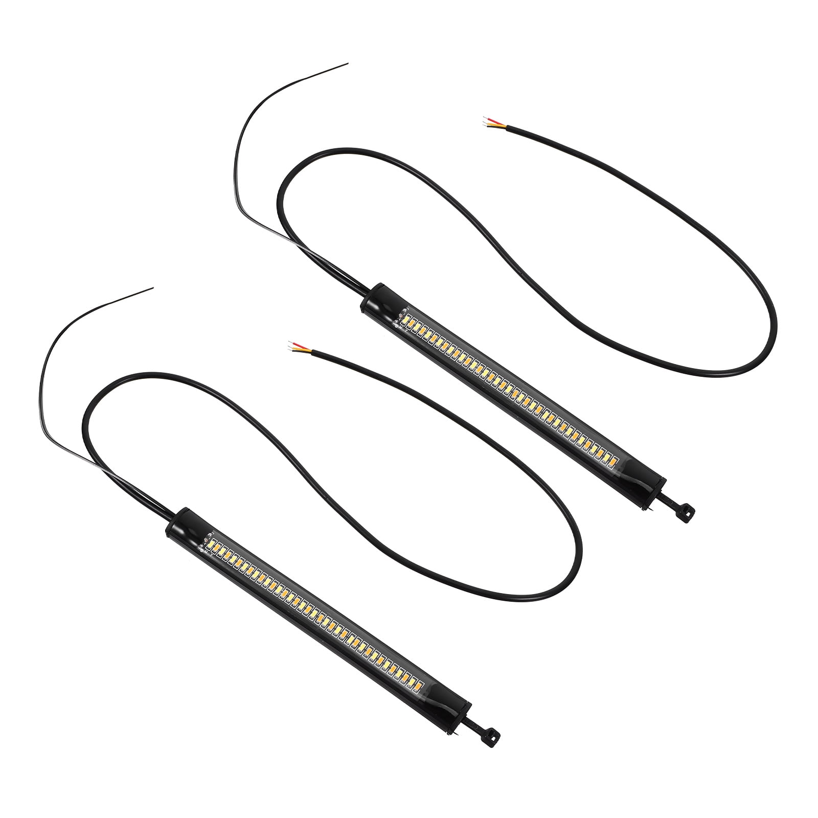 BESTONZON Dual Color LED Turn Signal Strips for Motorcycle with High ...
