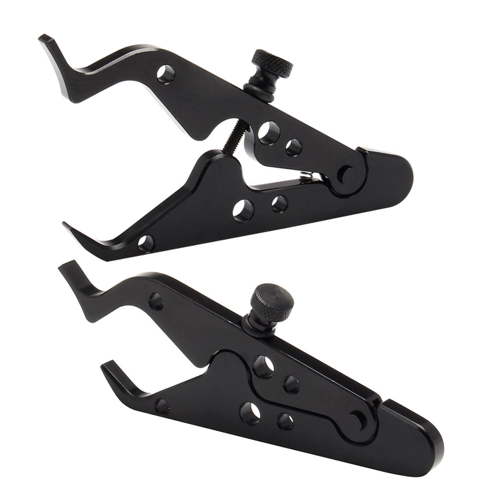 BESTONZON 2Pcs Universal Motorcycle Throttle Lock Aluminum Clamp Black ...