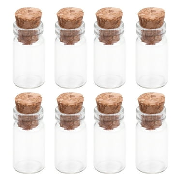 48 Pack 10ml Create A Message In A Bottle Kit, Bulk Small Glass Cork ...