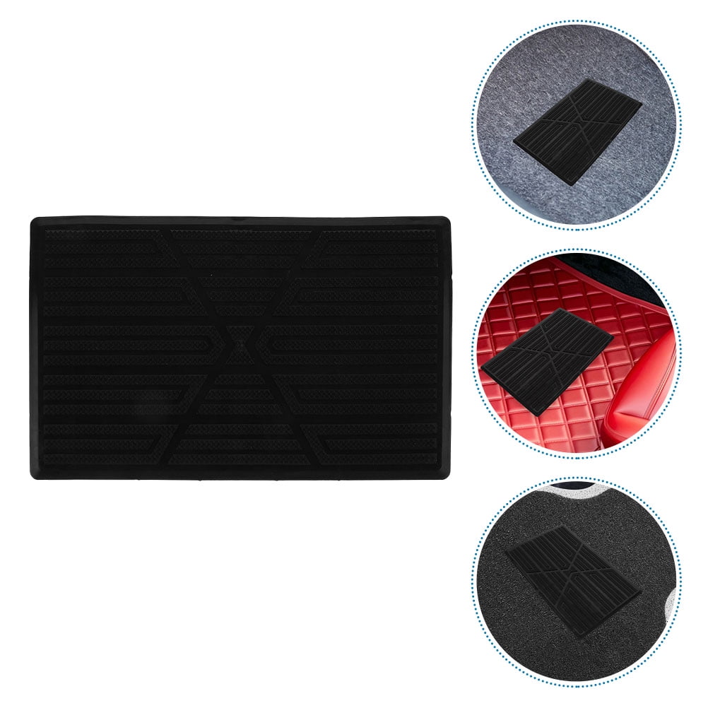 BESTONZON 2Pcs Car Foot Pedal Cushion Repair Patch Black Rubber Anti ...