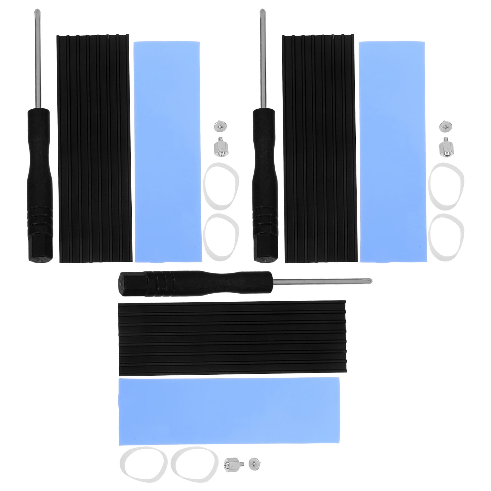 BESTONZON 3 Set SSD Heat Pad SSD Heatsink Kit Solid Hard Disk Heatsinks ...