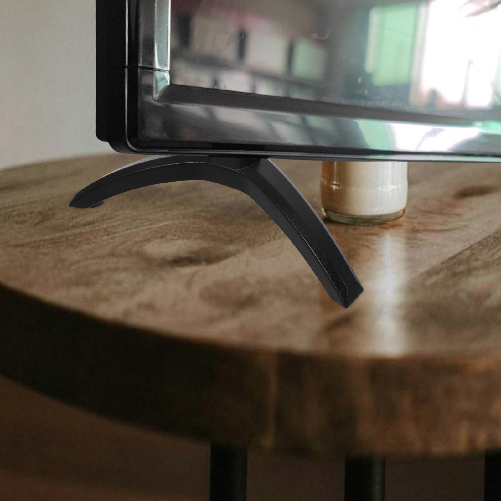 BESTONZON 4 Screws For Black Tv Stand Replacement Base Sleek Design For ...