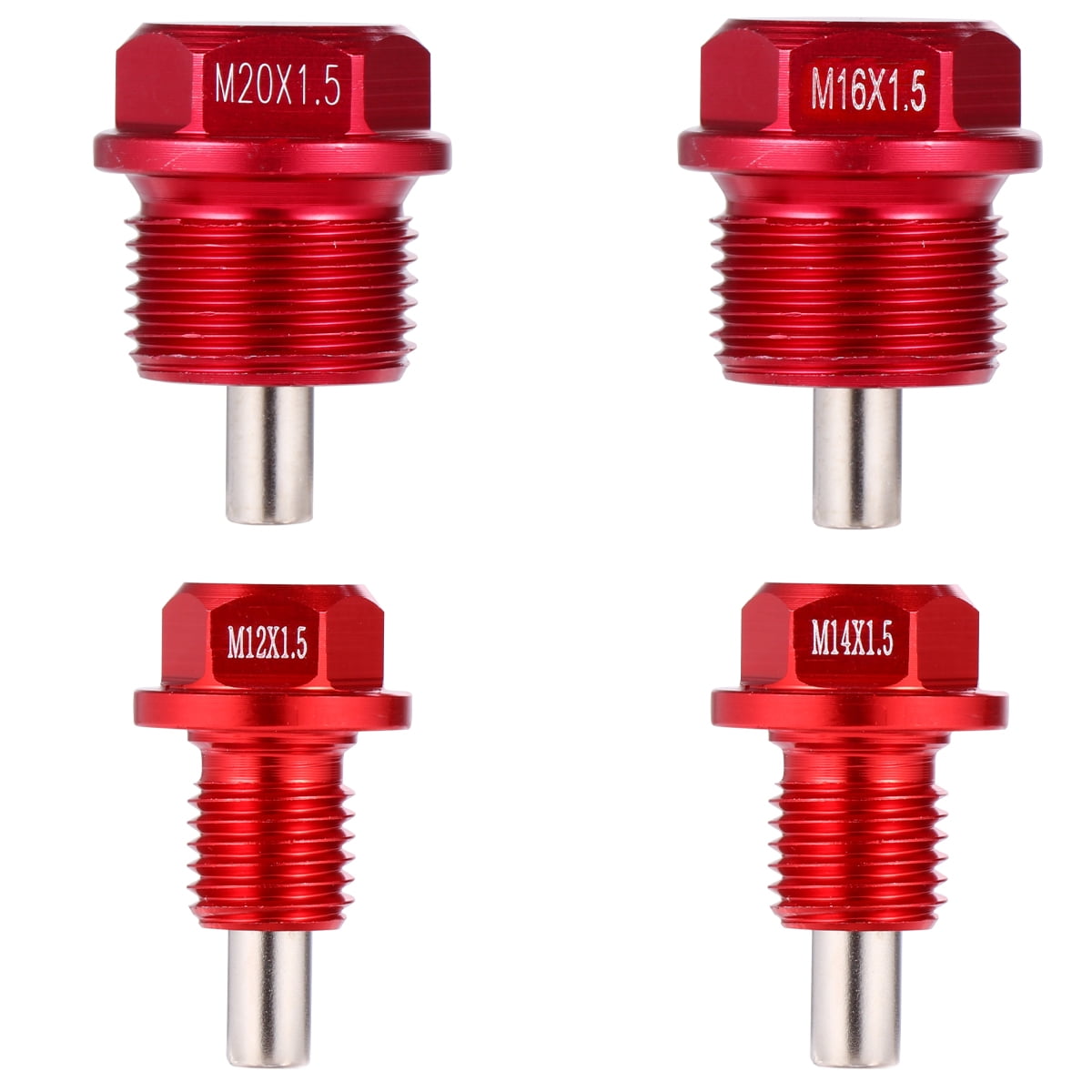 BESTONZON 4pcs 1.5 Oil Drain Screw Aluminium Alloy Drain Plug Screw ... BESTONZON 4pcs 1.5 Oil Drain Screw Aluminium Alloy Drain Plug Screw ...