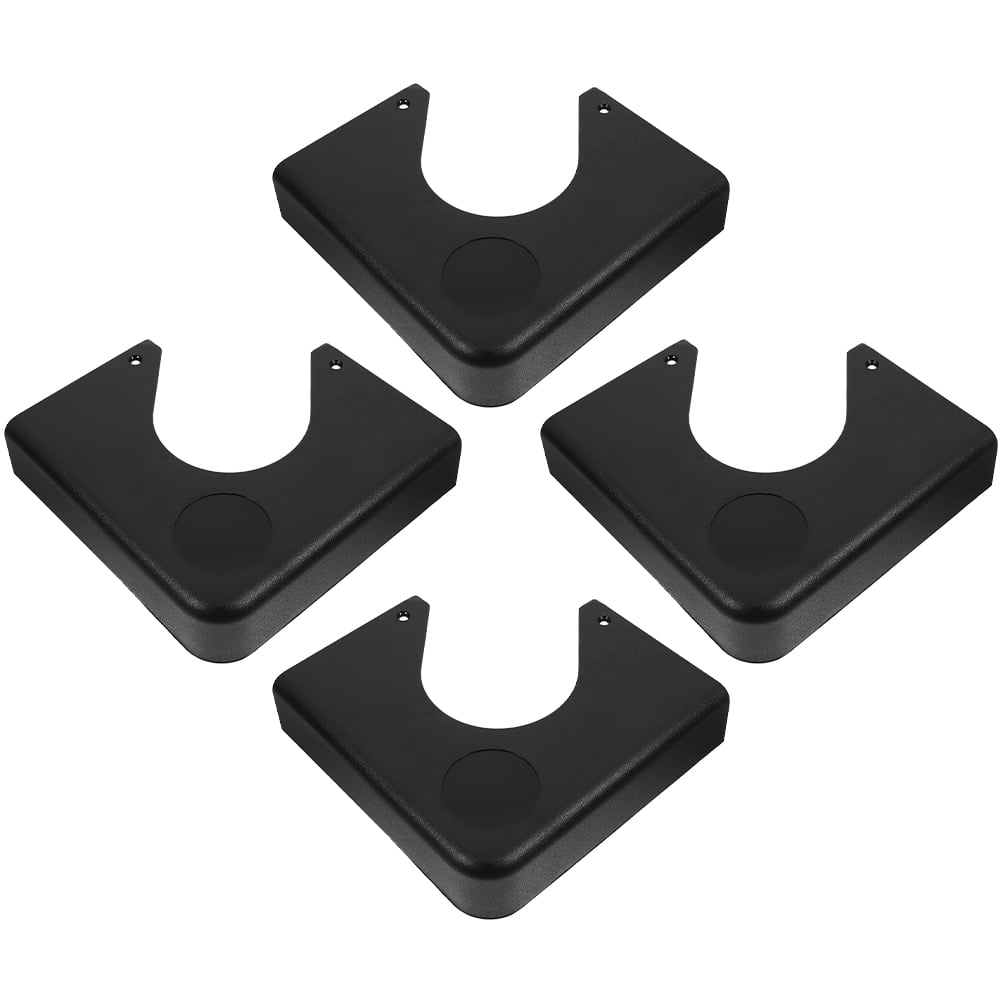 BESTONZON 4Pcs Snooker Table Metal Corner Black Plate for Table ...