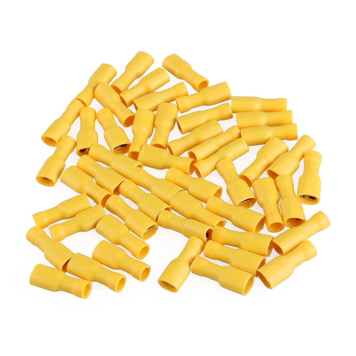 BESTONZON 50pcs Female Insulated Electrical Terminals Connectors ...